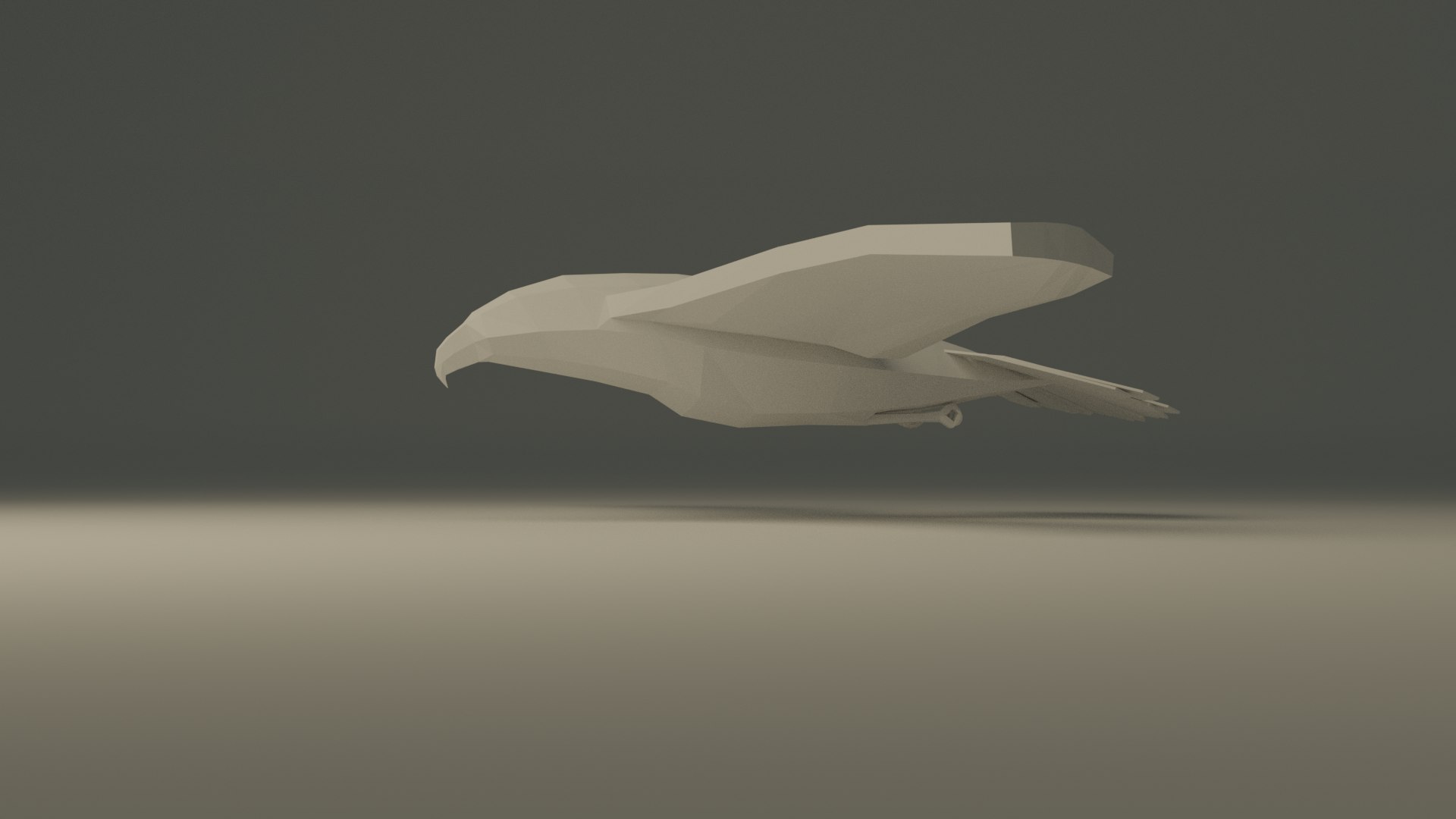 Low Poly Eagle Model - TurboSquid 1990270