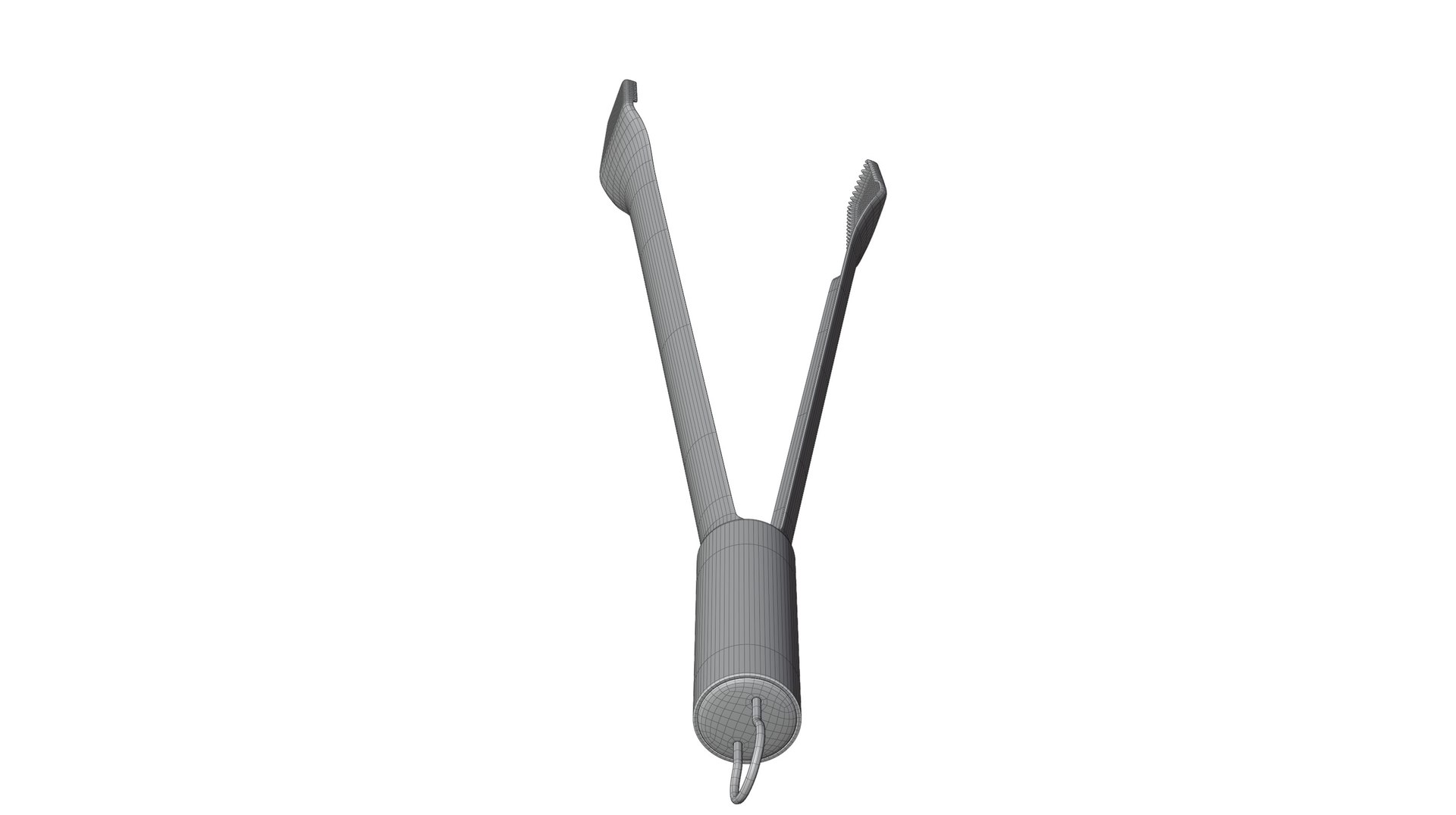3D Barbecue Tongs Model - TurboSquid 1992623