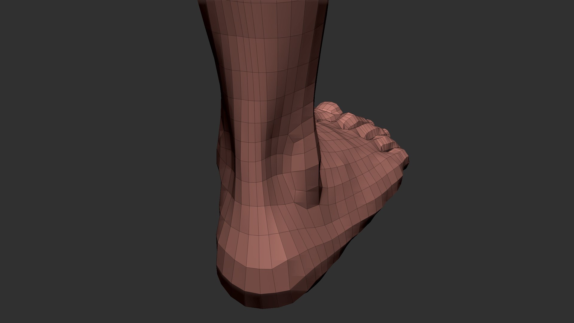 Foot realistic 3D model - TurboSquid 1693733
