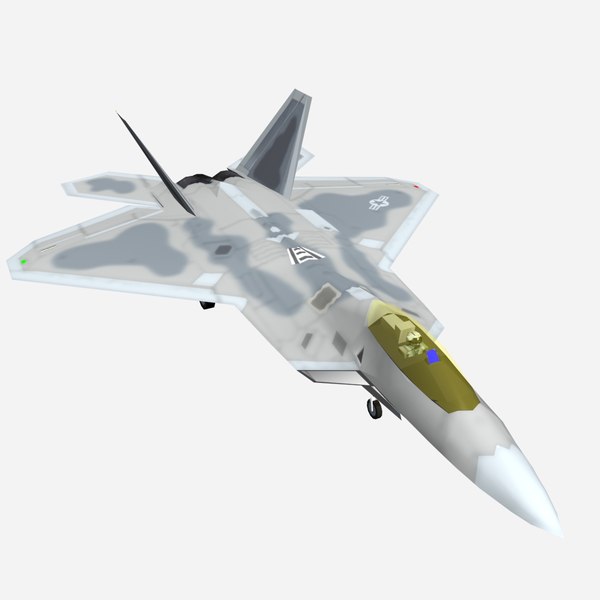 Lockheed Martin F-22 Raptor 3D Models for Download | TurboSquid