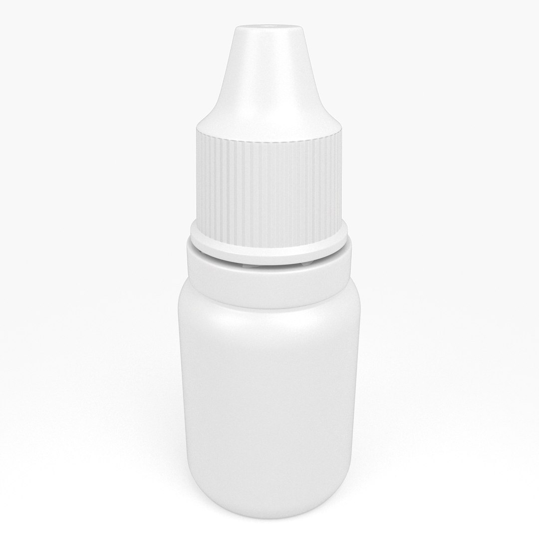 3D Eye Drop Bottle 5ml - TurboSquid 2267556