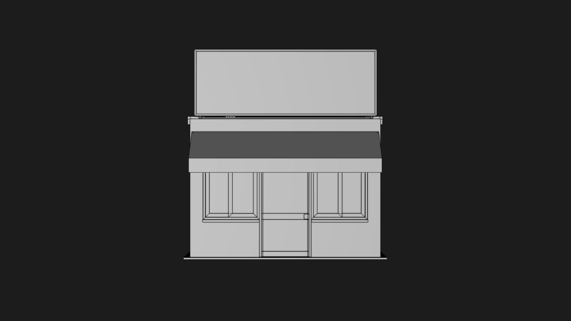 Stylized Shop 3D - TurboSquid 1573028