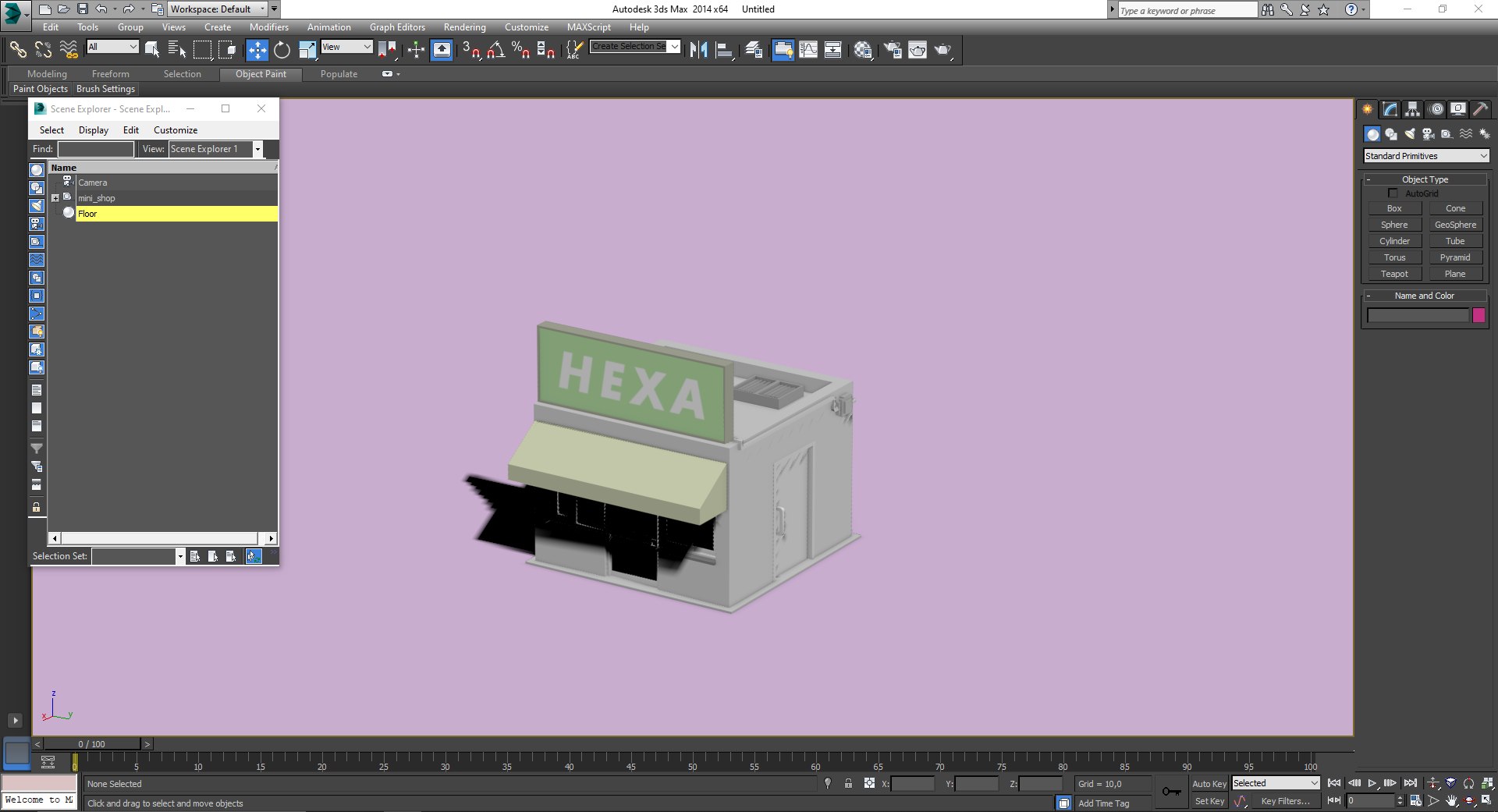 Stylized shop 3D - TurboSquid 1573028