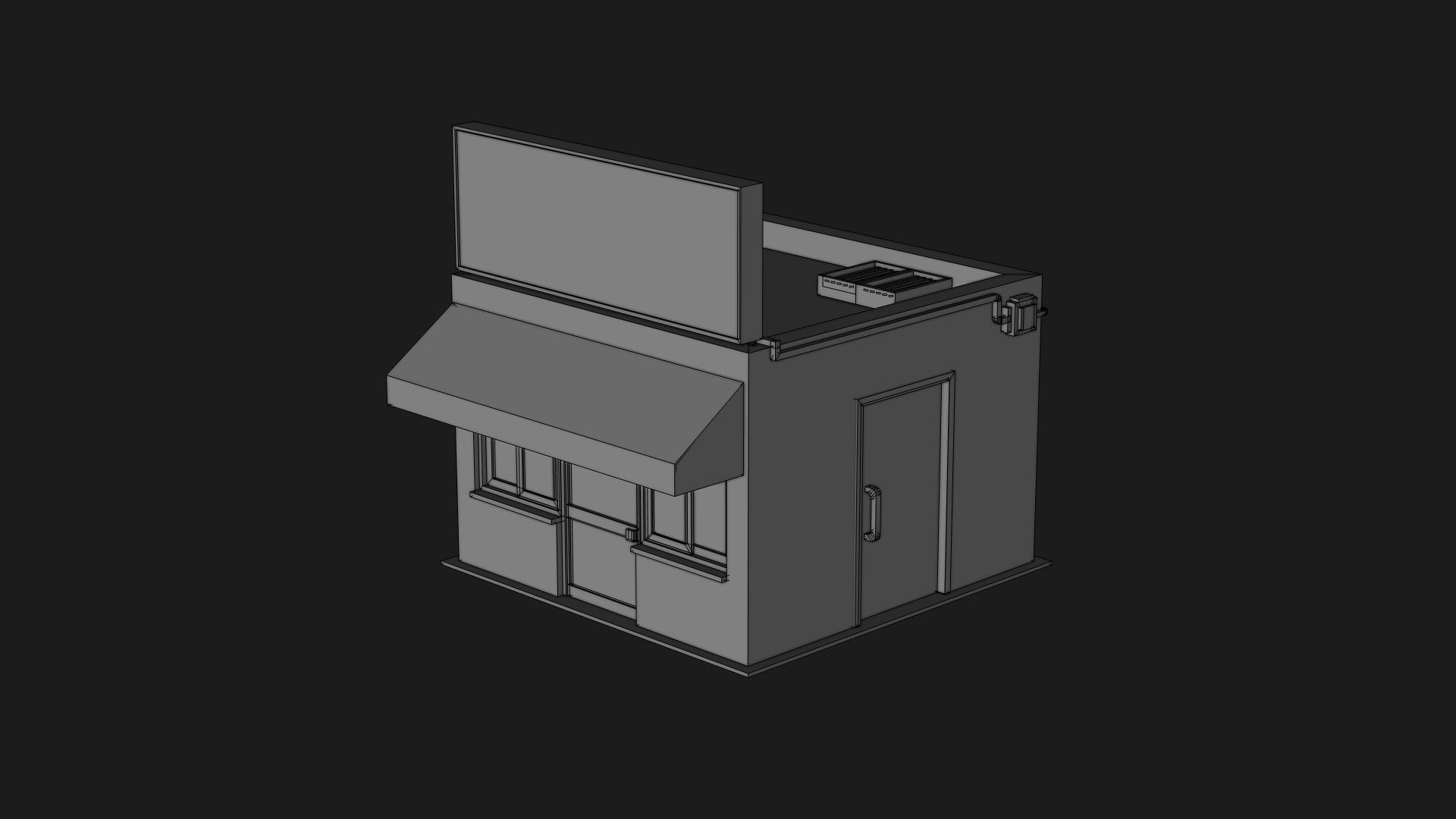 Stylized Shop 3D - TurboSquid 1573028