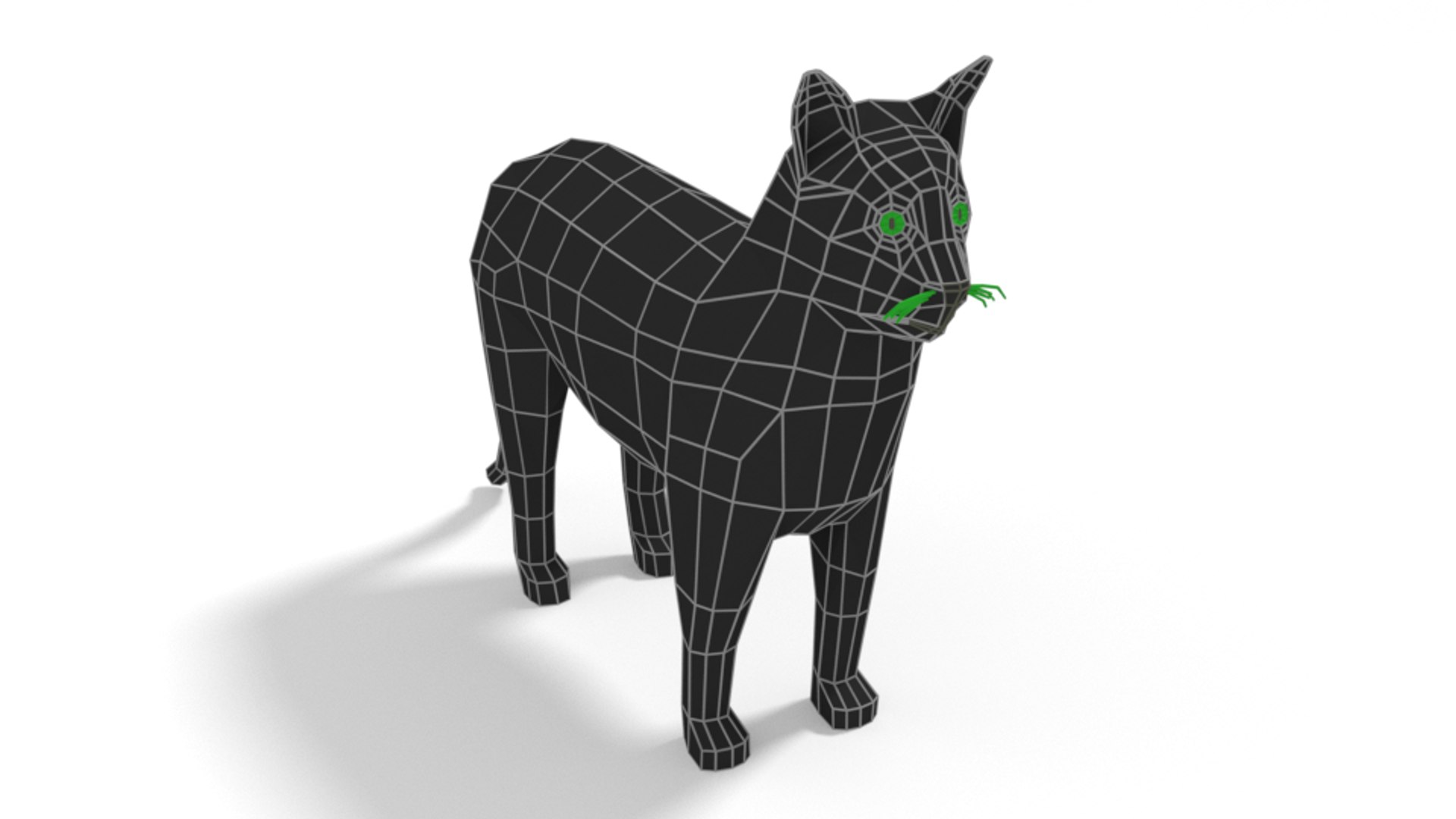 Cat Cartoon Model - TurboSquid 1440616
