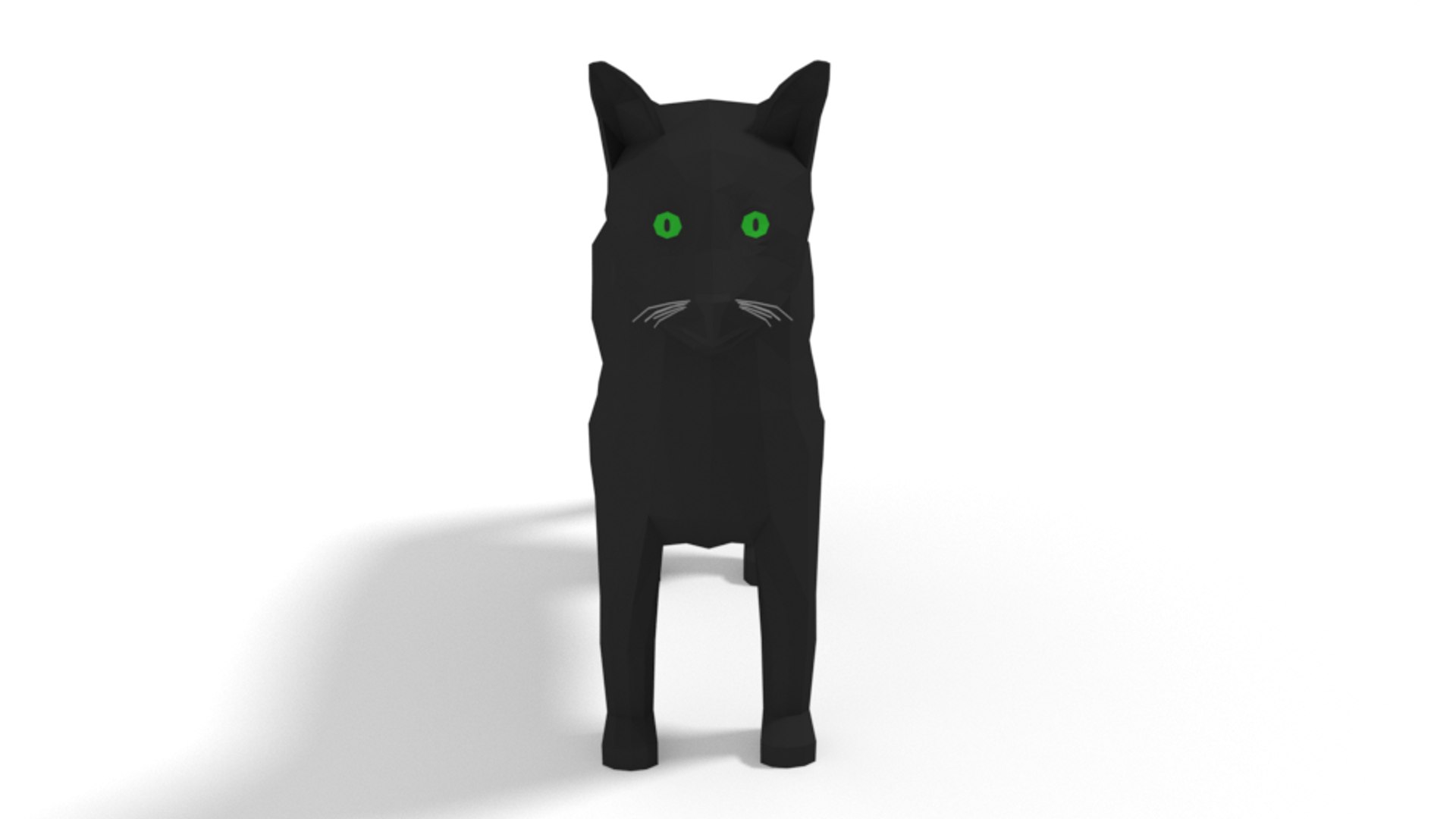 Cat Cartoon Model - TurboSquid 1440616
