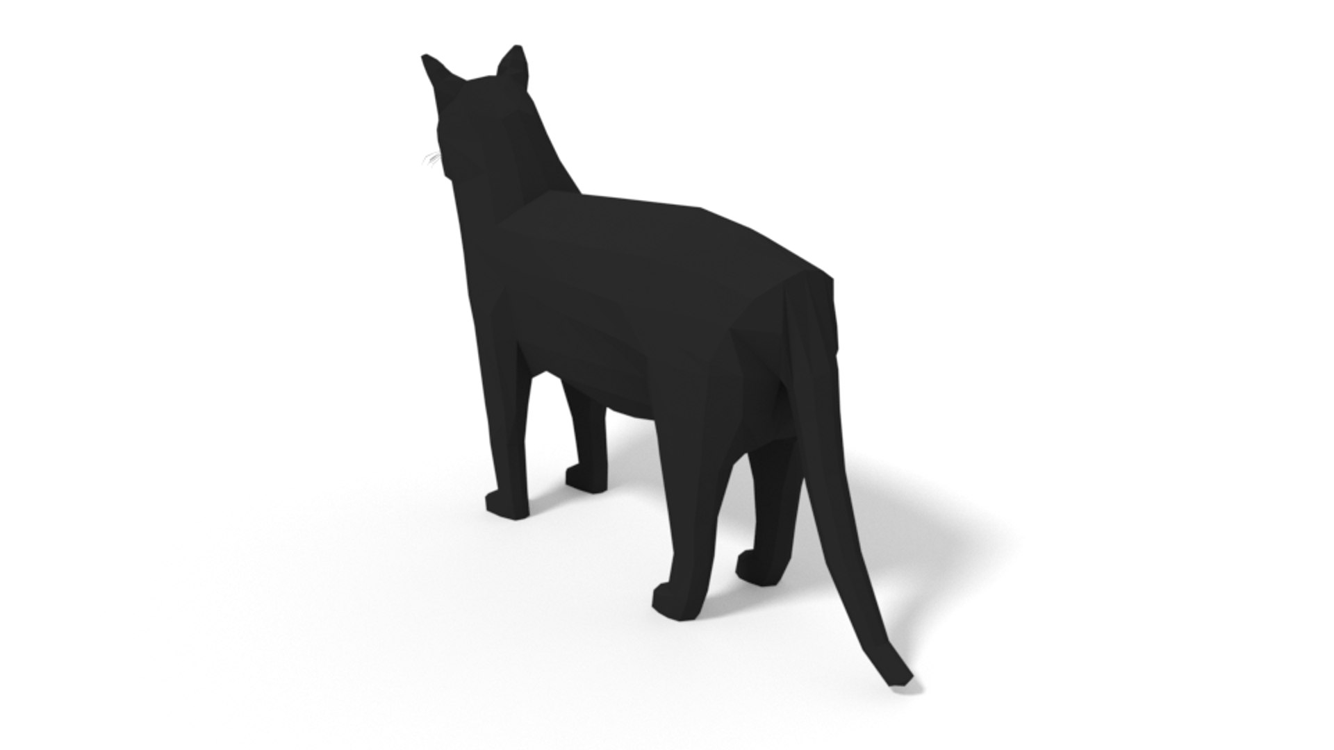 Cat Cartoon Model - TurboSquid 1440616