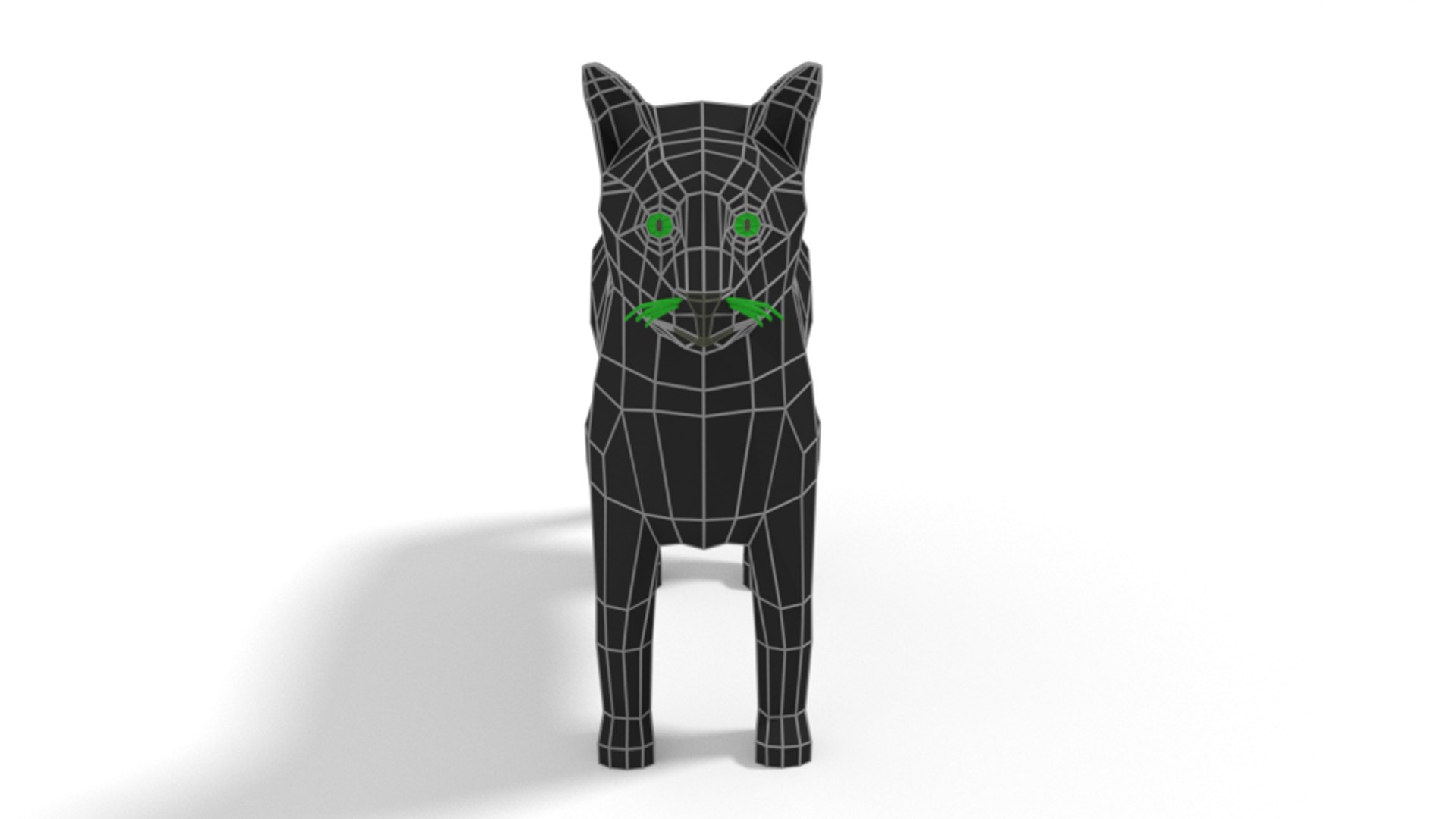 Cat Cartoon Model - TurboSquid 1440616