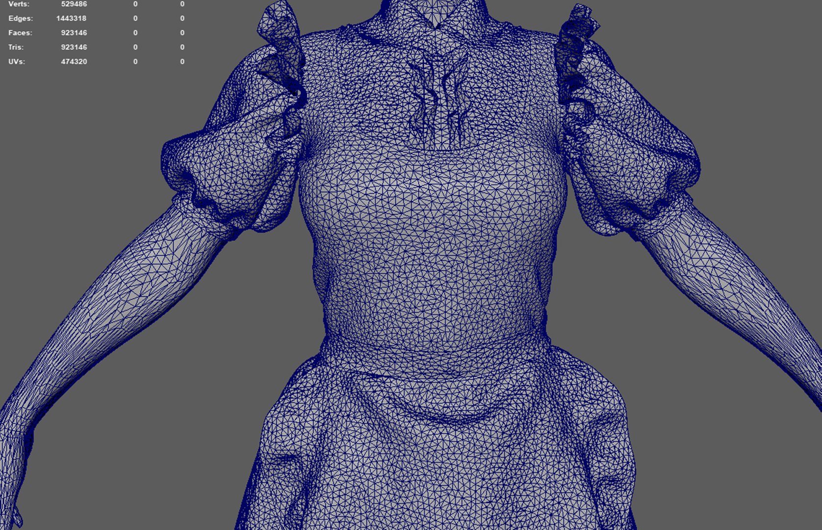 Maid Uniform Marvelous Designer Project 3D Model - TurboSquid 1758243