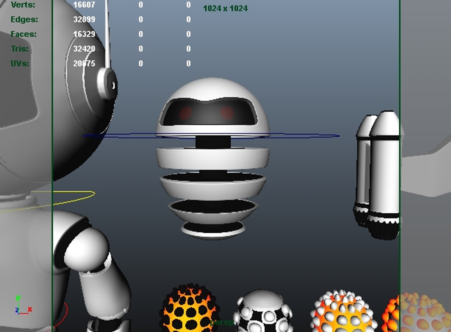 3D robot rigged - TurboSquid 1247273