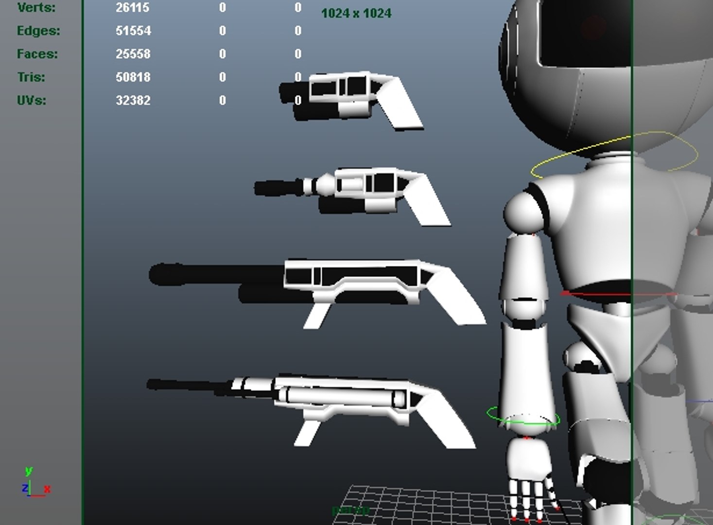 3D robot rigged - TurboSquid 1247273
