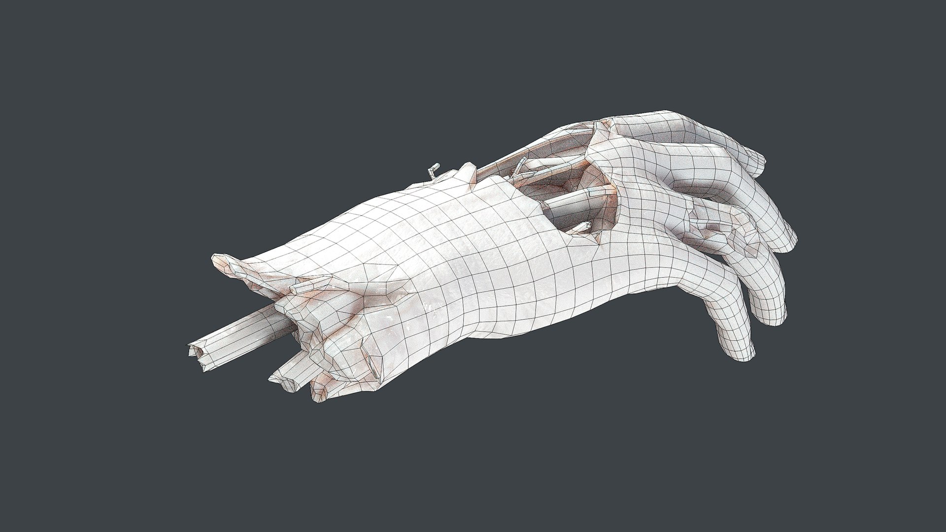Severed Hand 2 3D Model - TurboSquid 1909566