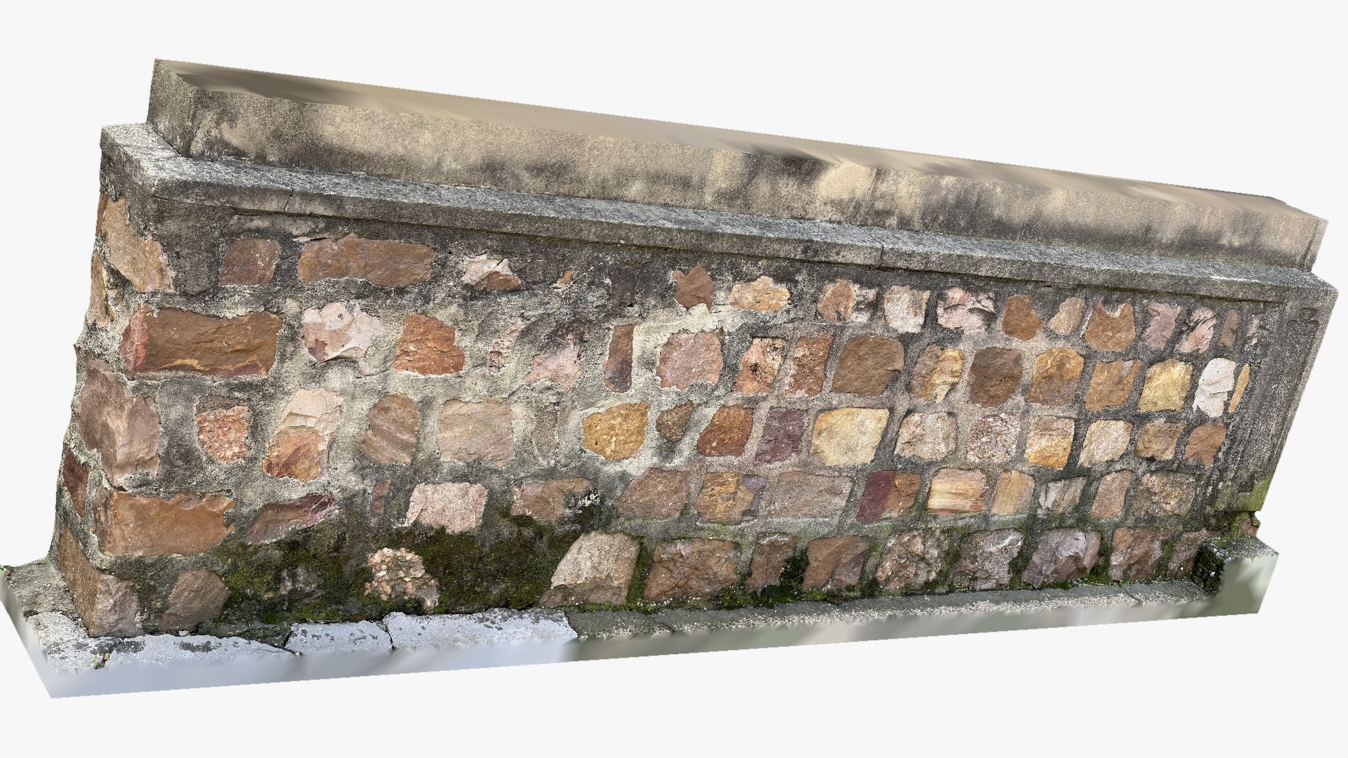 A Stone Wall 3d Scan Model - TurboSquid 2000093