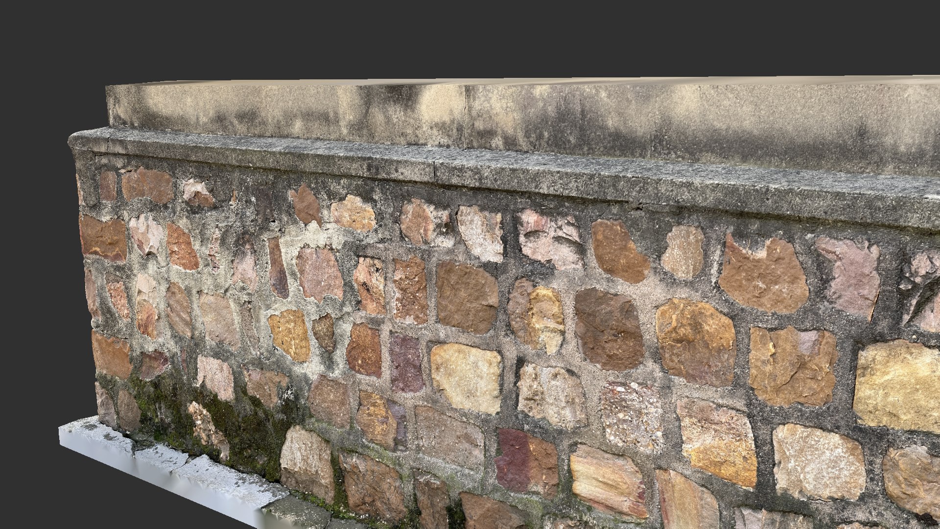 A Stone Wall 3d Scan Model - TurboSquid 2000093