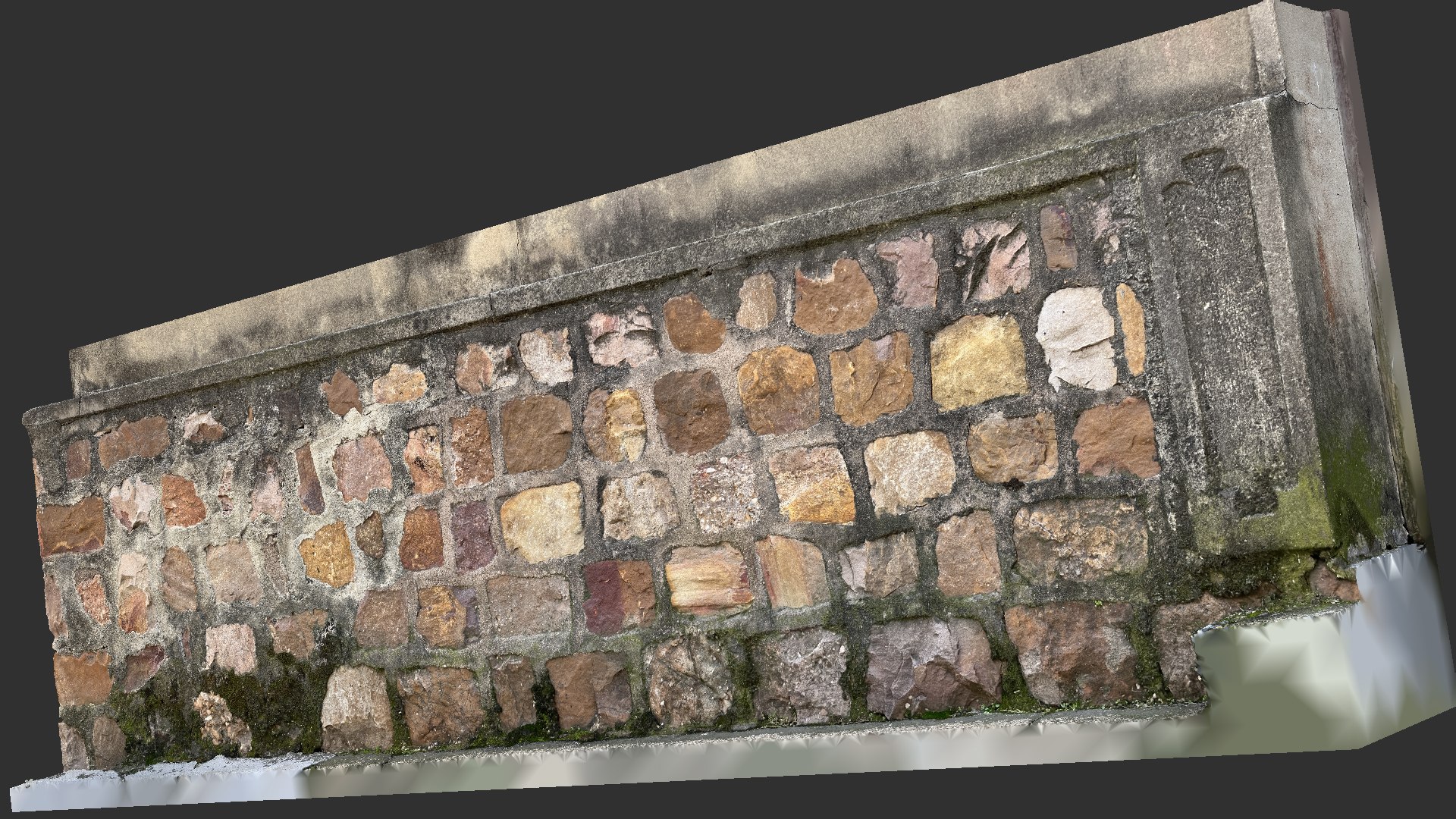 A Stone Wall 3d Scan Model - TurboSquid 2000093