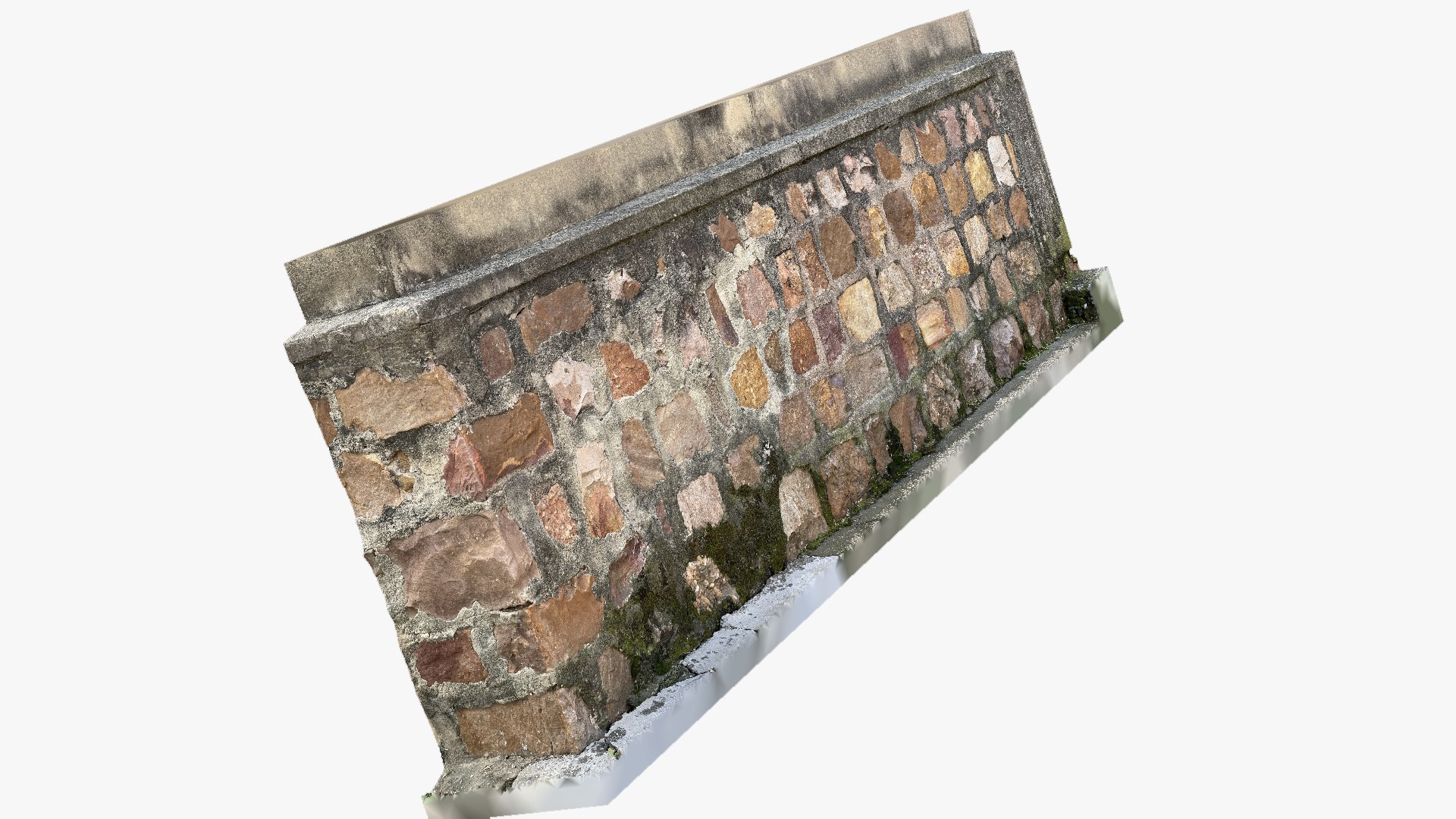 A Stone Wall 3d Scan Model - TurboSquid 2000093