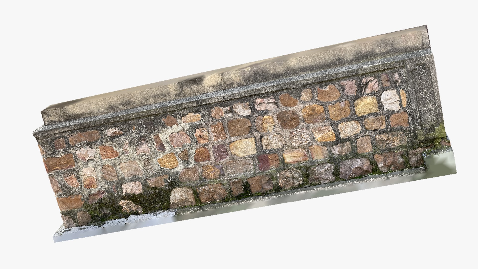 A Stone Wall 3d Scan Model - TurboSquid 2000093