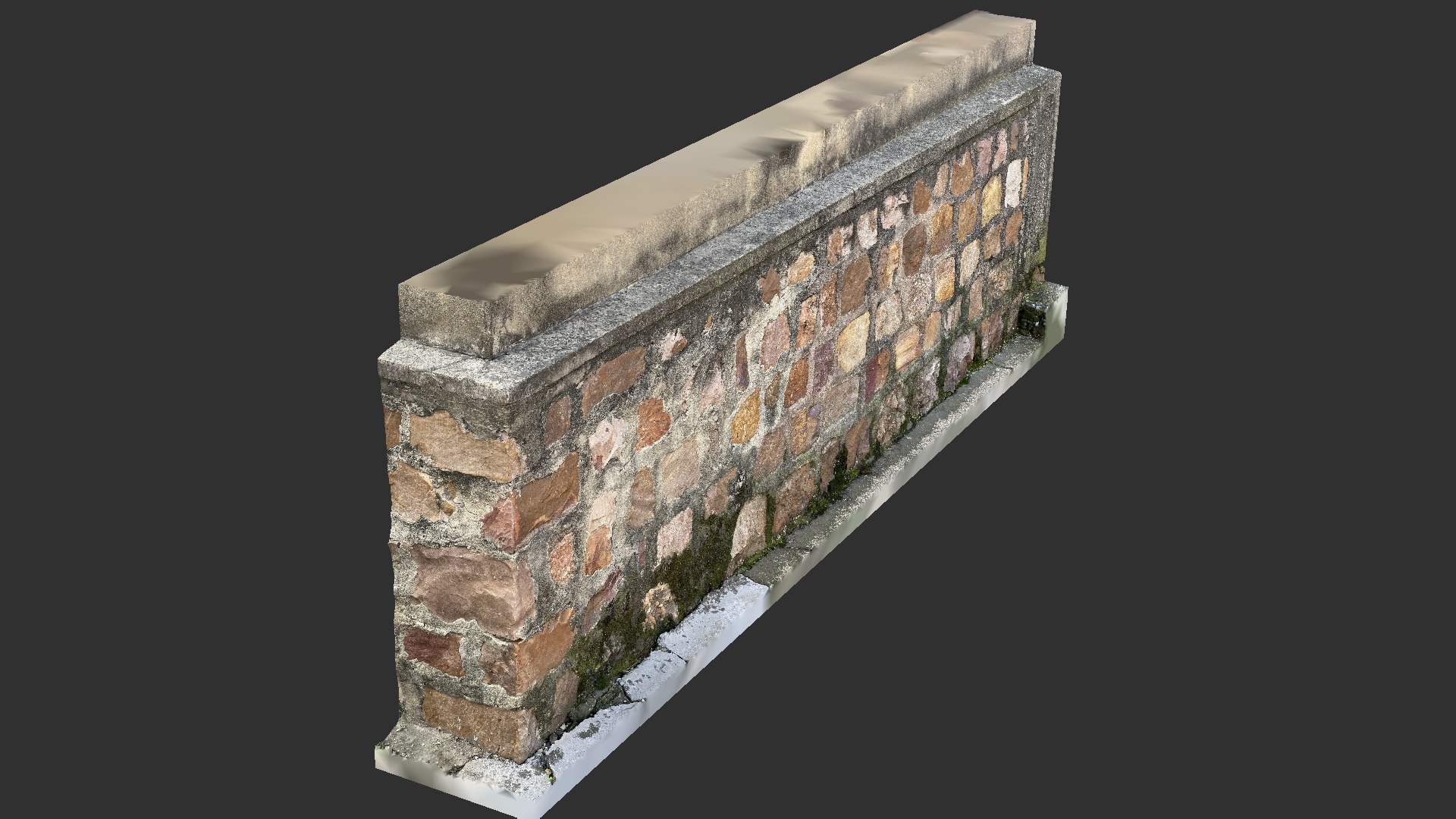 A Stone Wall 3d Scan Model - TurboSquid 2000093
