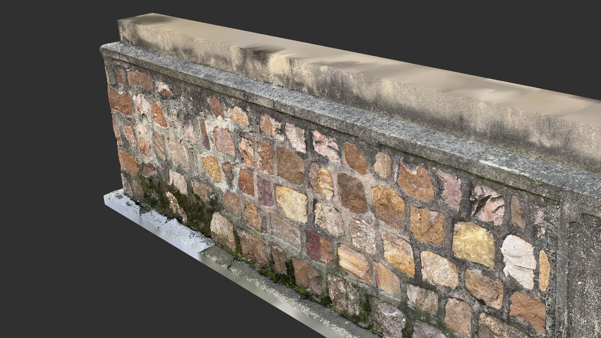A Stone Wall 3d Scan Model - TurboSquid 2000093