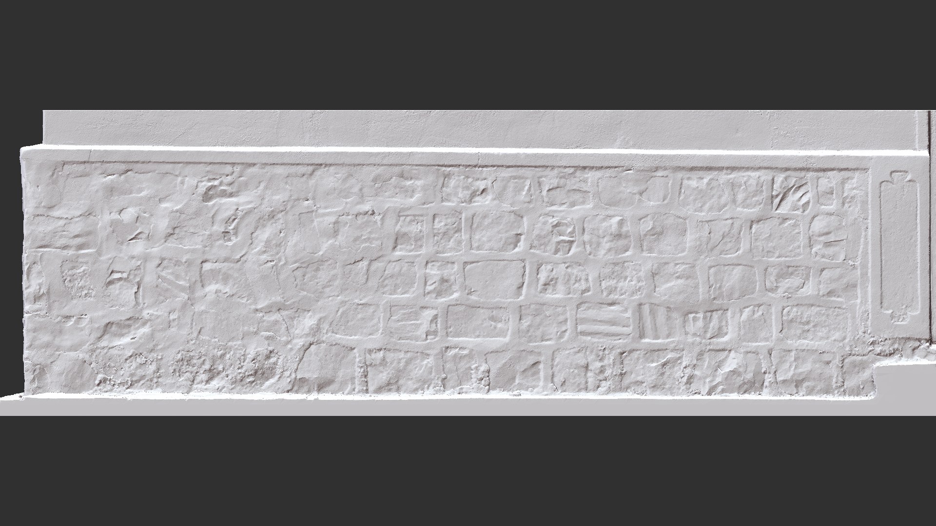 A Stone Wall 3d Scan Model - TurboSquid 2000093