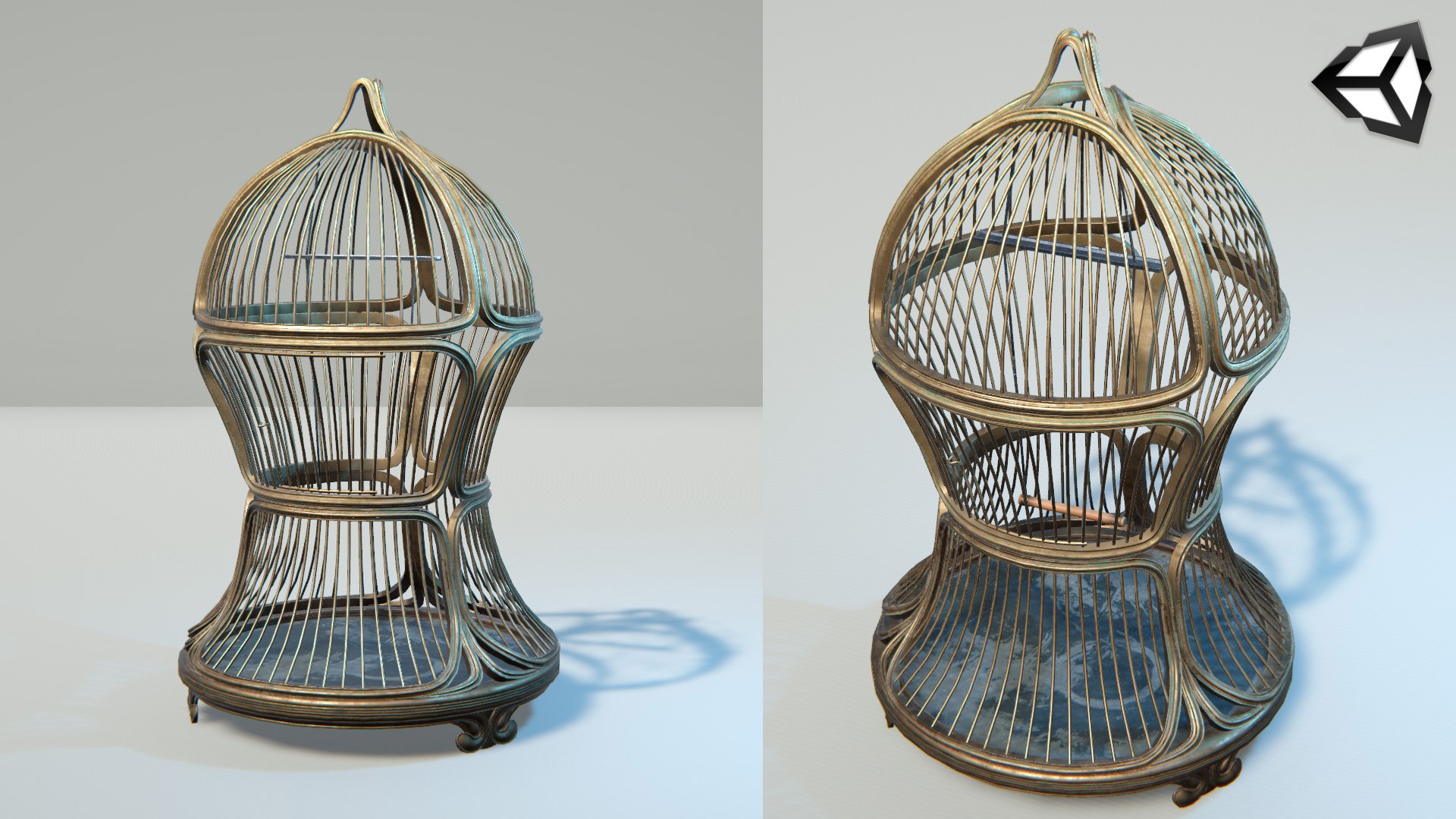 3D Birdcage Victorian - TurboSquid 2181435