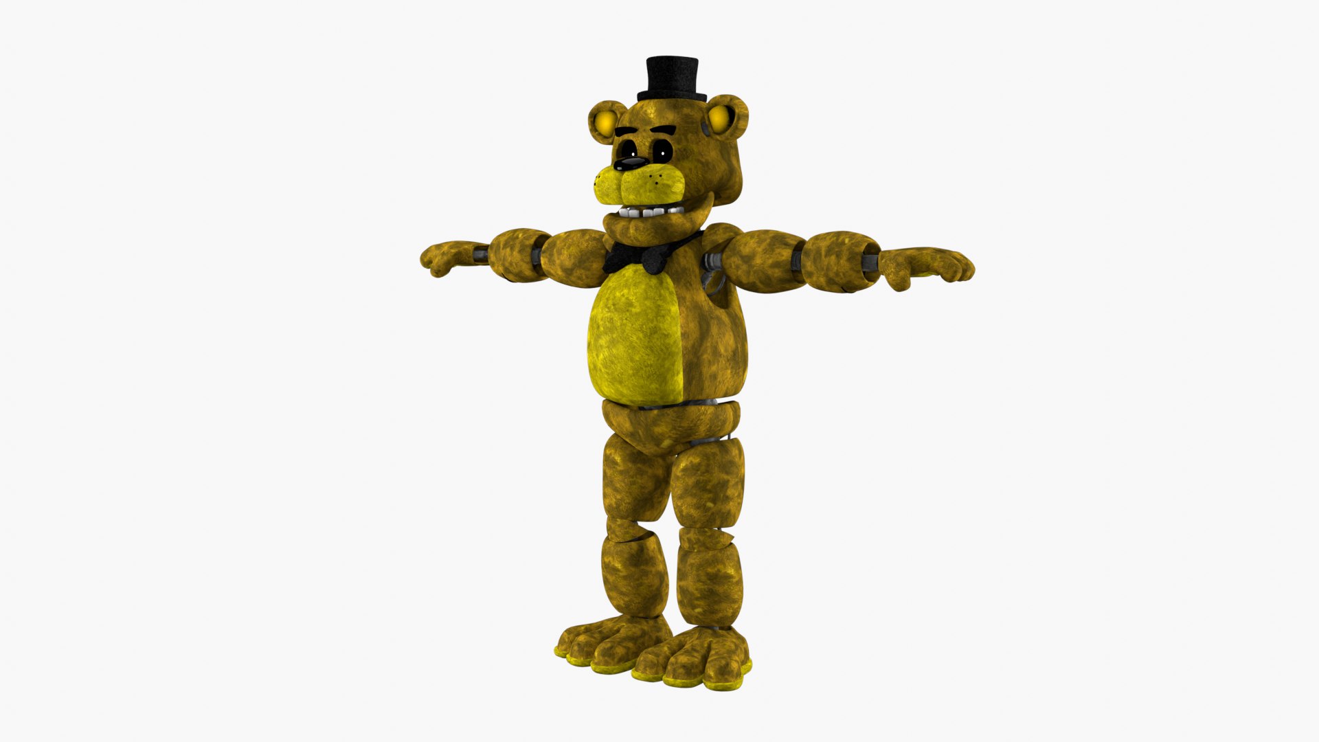 3D Model Golden Freddy - TurboSquid 2330903