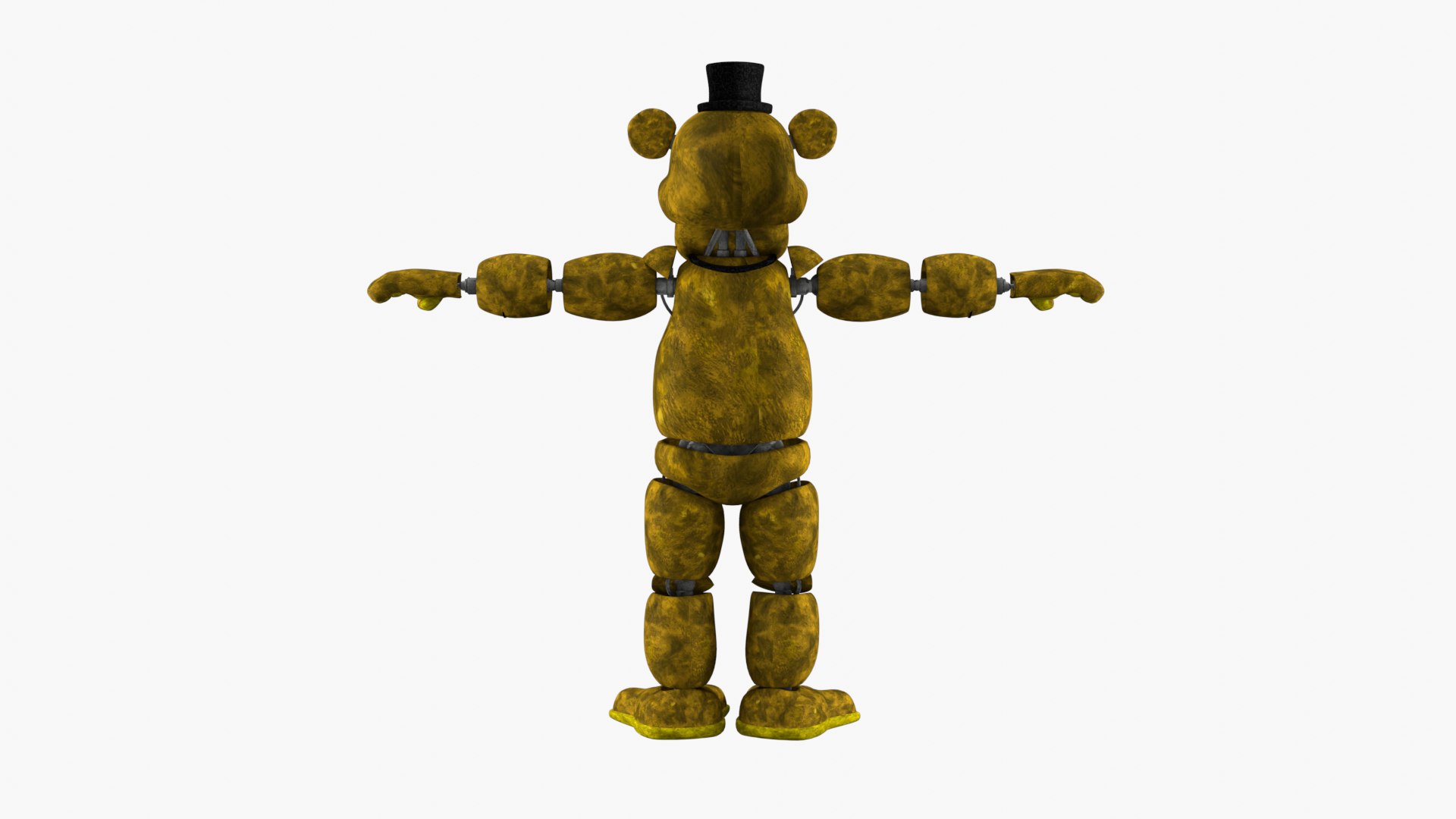 3D Model Golden Freddy - TurboSquid 2330903