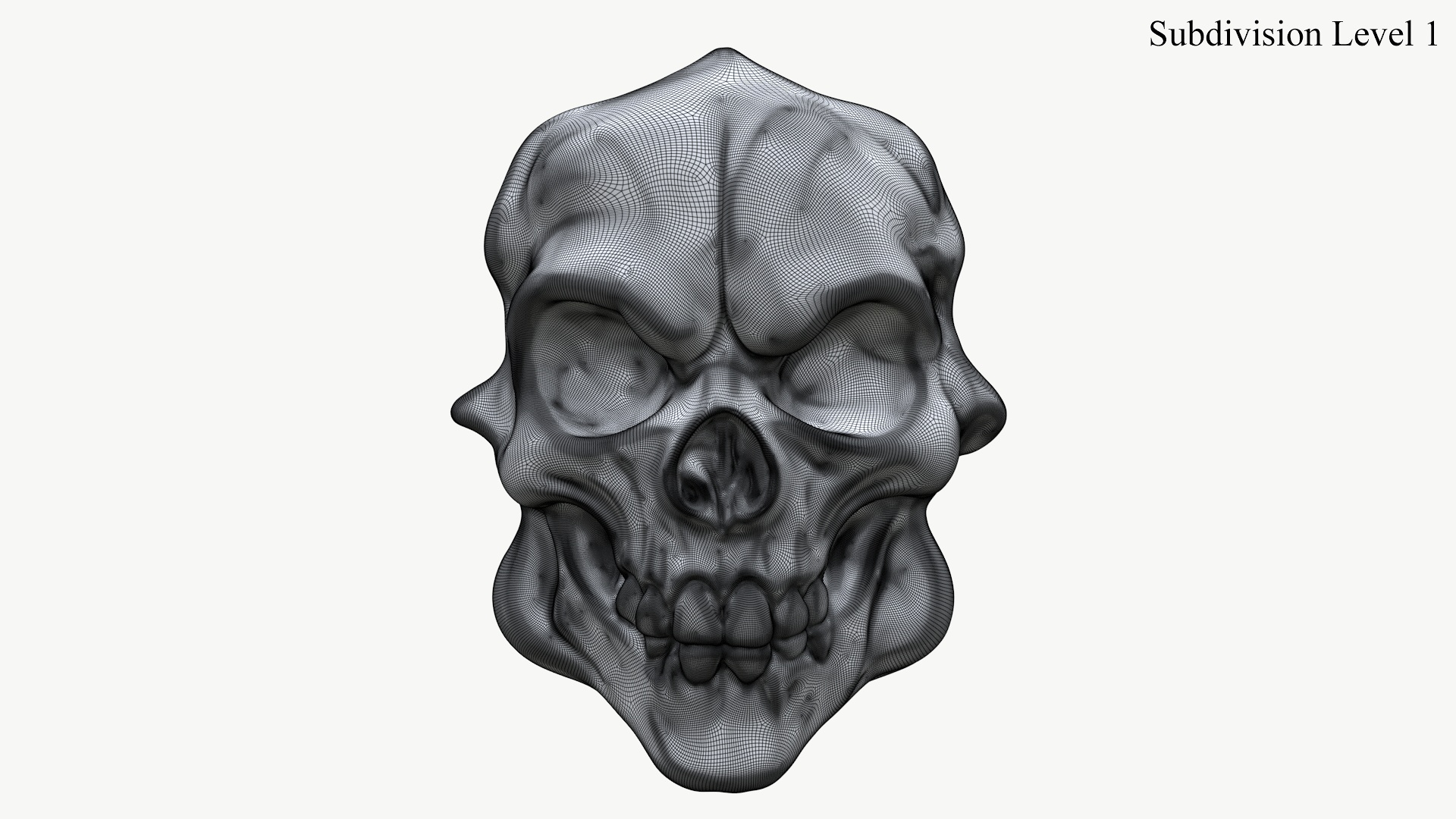 Skull 47 Textured 3D Model - TurboSquid 2308221