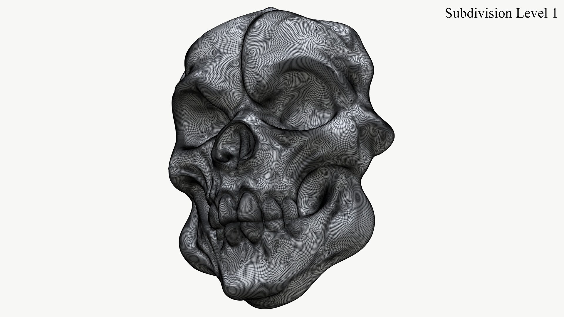 Skull 47 Textured 3D Model - TurboSquid 2308221