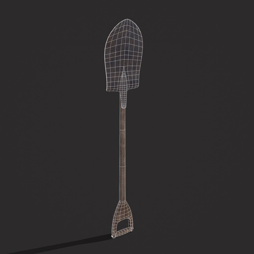 3D Shovel Version Three model - TurboSquid 1842244