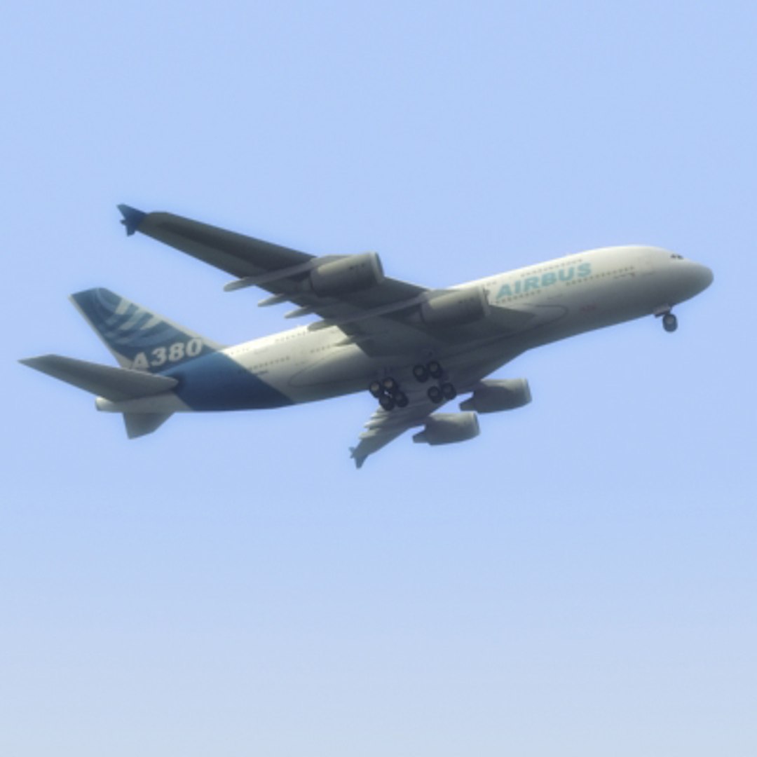 3d airbus a380