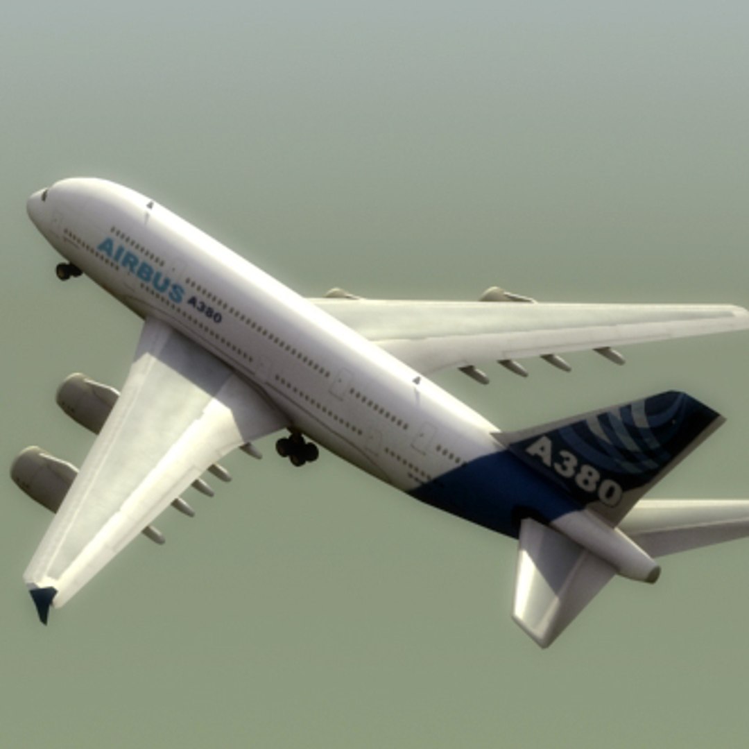 3d airbus a380