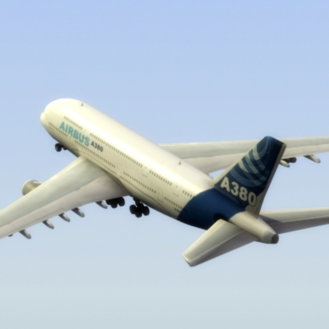 3d airbus a380