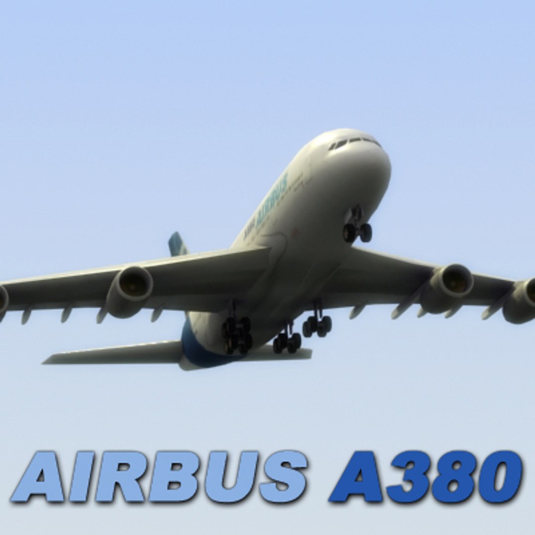 3d airbus a380