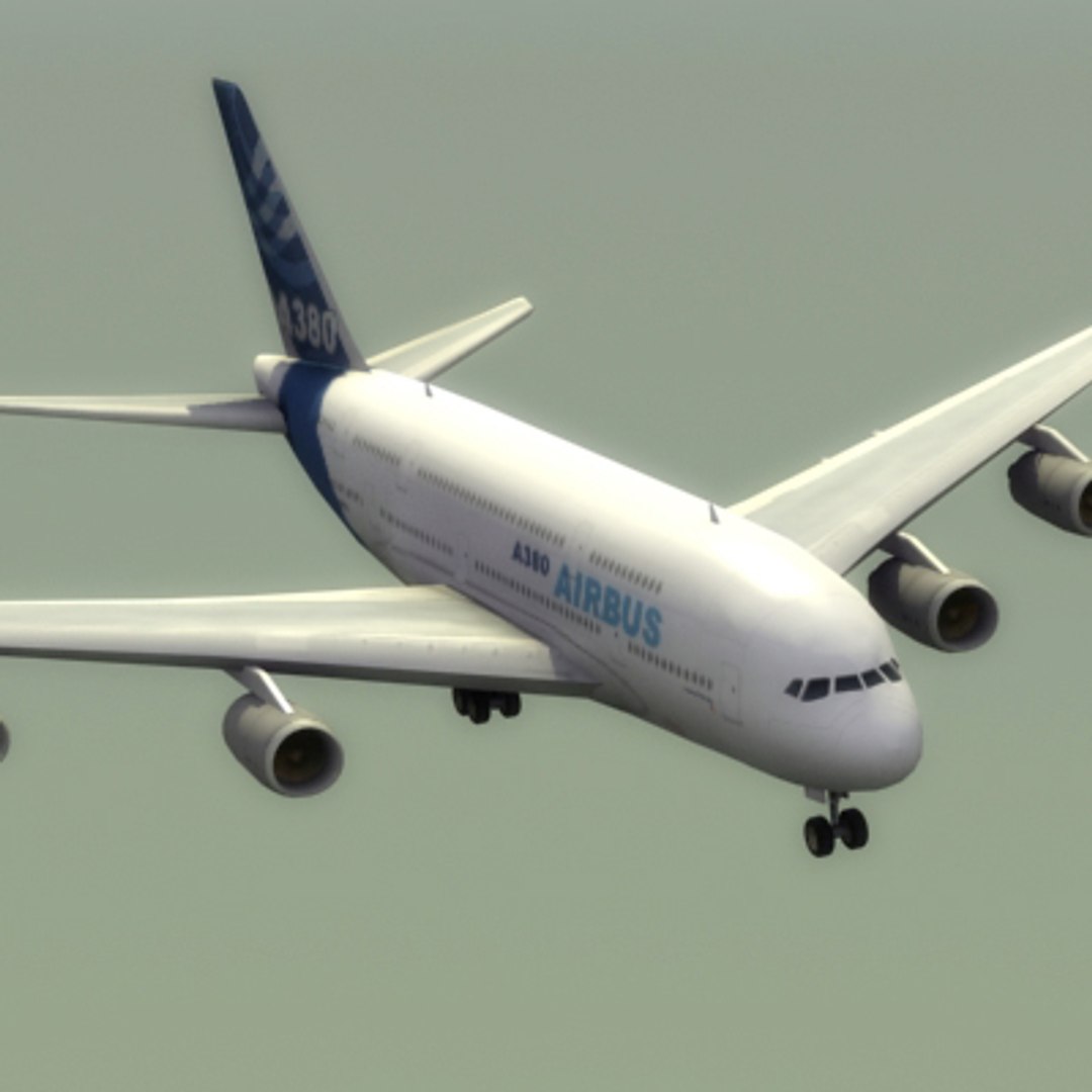 3d airbus a380