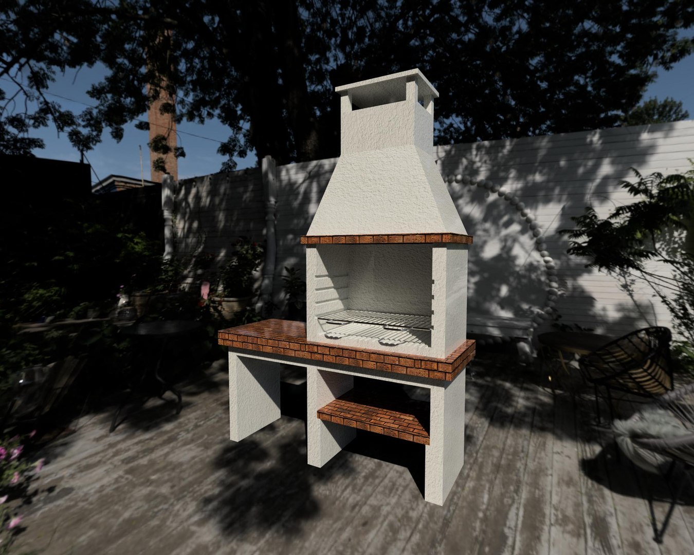 3D Barbecue Model - TurboSquid 2059365