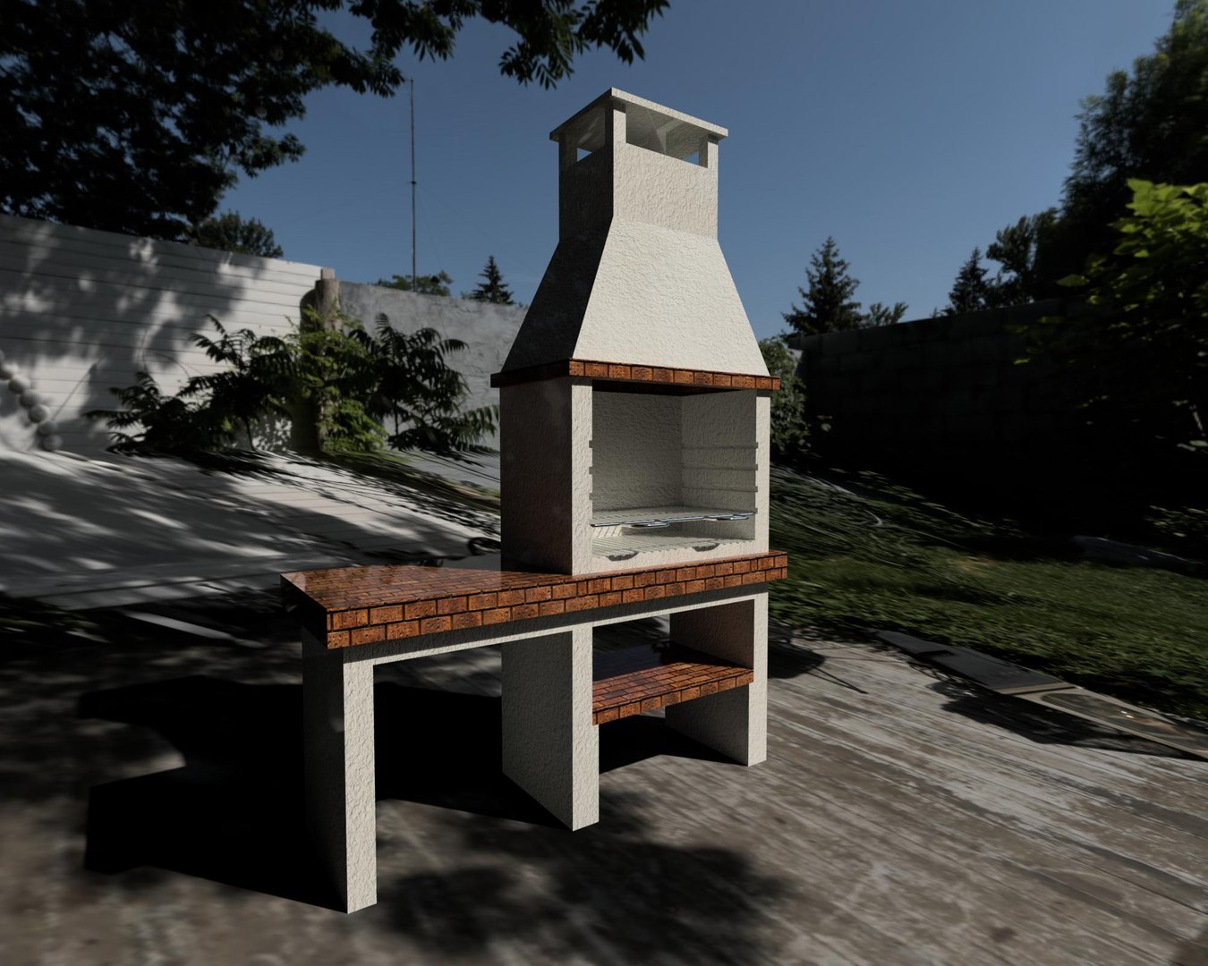 3D Barbecue Model - TurboSquid 2059365