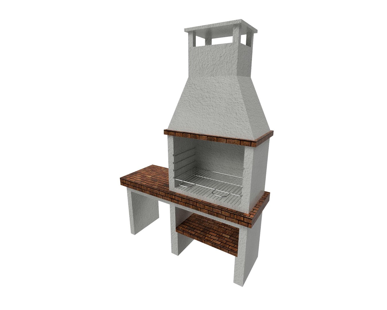 3D Barbecue Model - TurboSquid 2059365