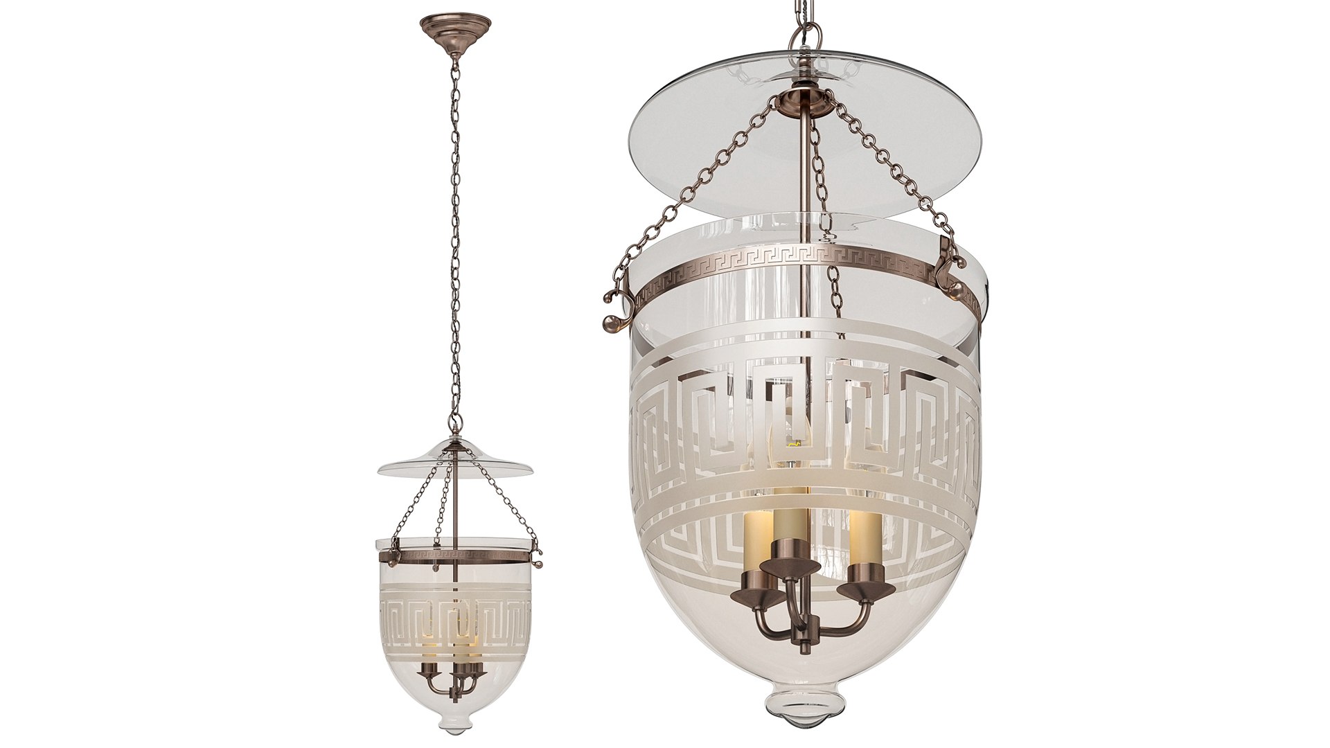 Hector Finch Temple Light Greek Key Model I Model - TurboSquid 2346711