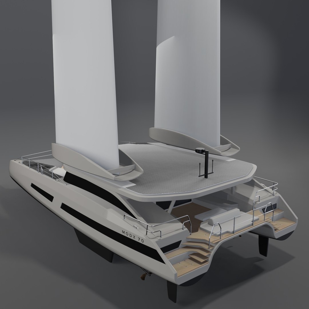3D Model Modx 70 Luxury Catamaran 3D PBR Rendering - TurboSquid 2443021