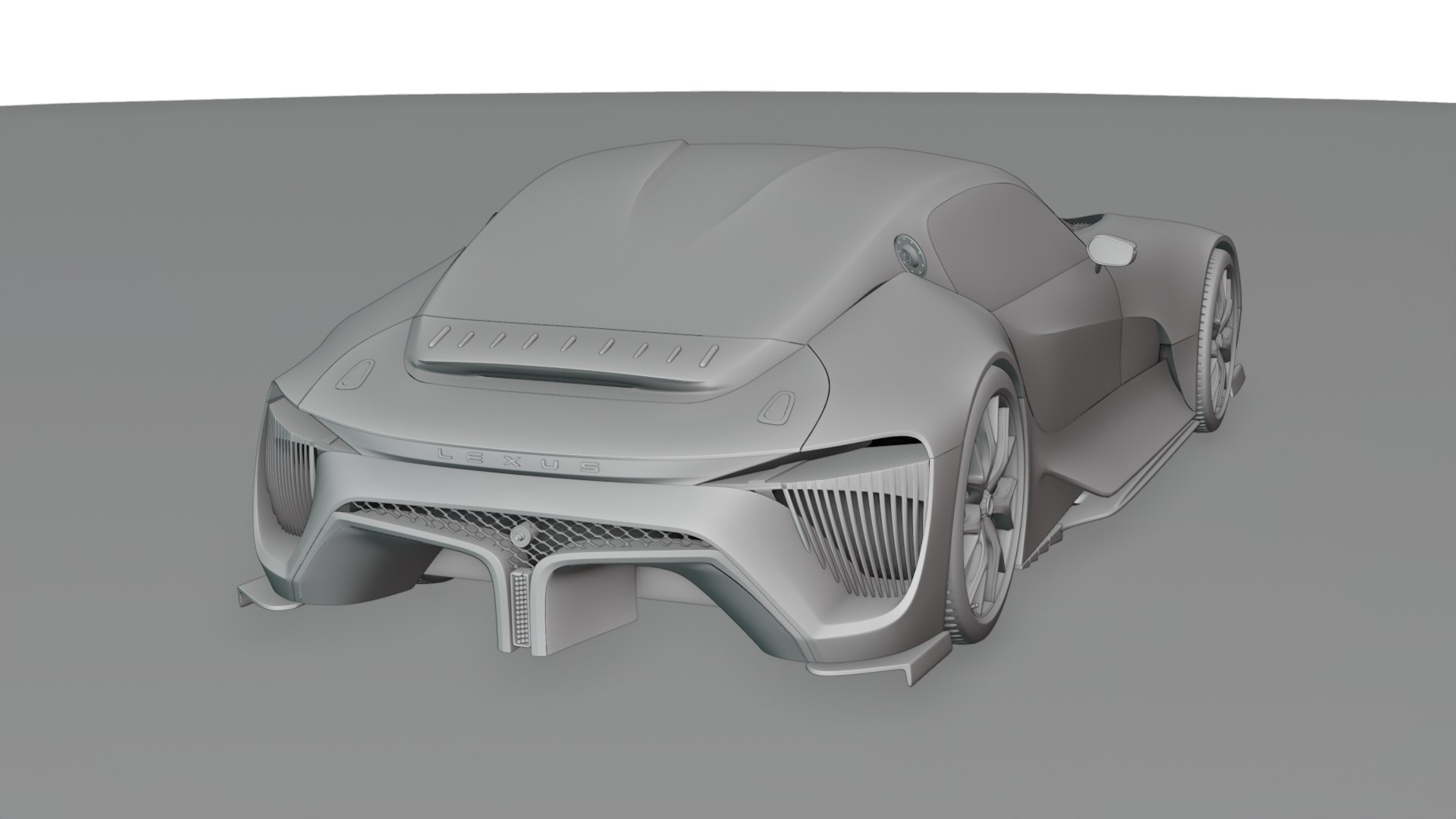 2025 LEXUS LFA 3D Model - TurboSquid 2215288