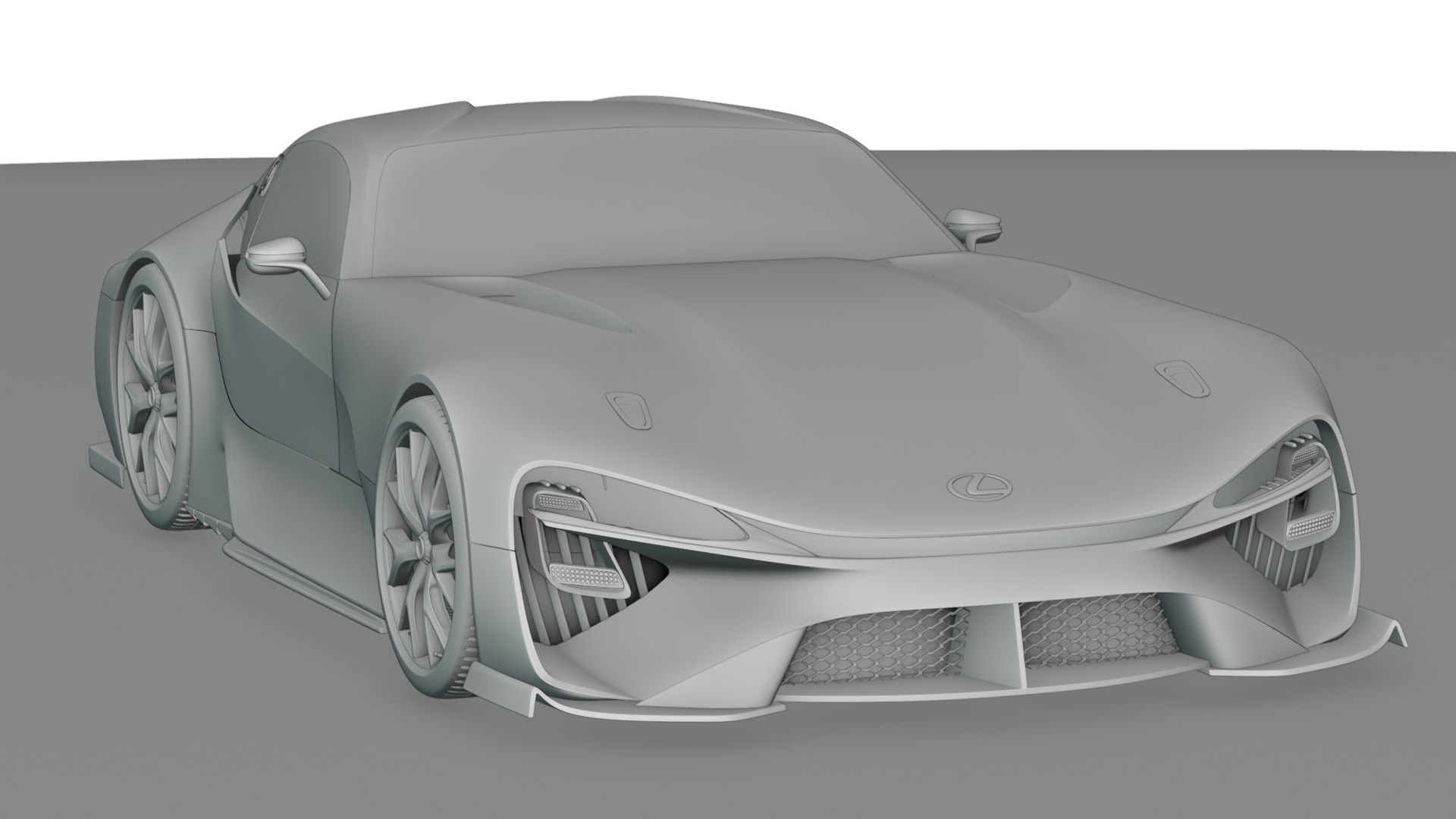2025 LEXUS LFA 3D Model - TurboSquid 2215288
