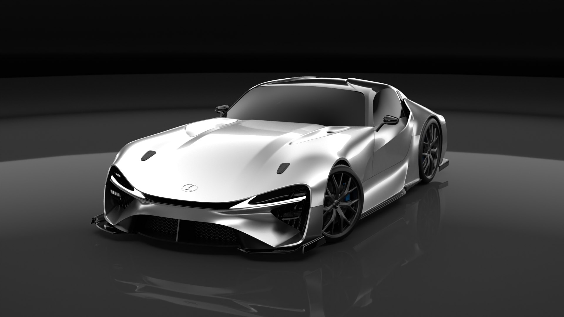 2025 LEXUS LFA 3D Model - TurboSquid 2215288