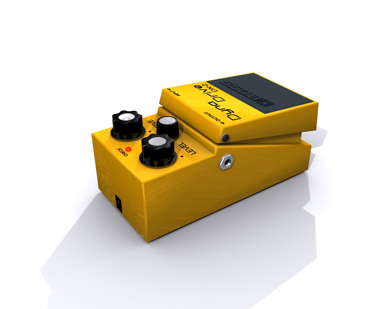 Stompbox Pedal Board 3D Model - TurboSquid 2228713