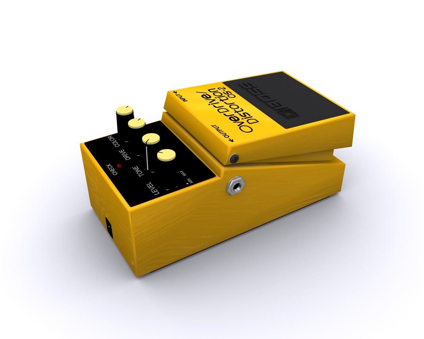 Stompbox Pedal Board 3D Model - TurboSquid 2228713