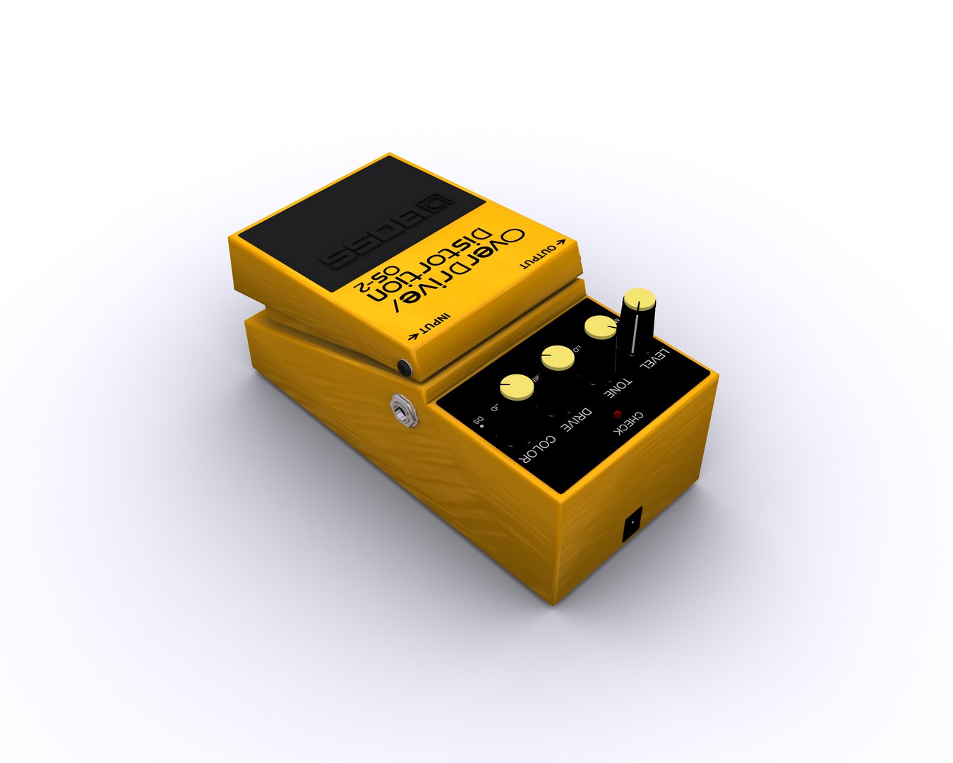 Stompbox Pedal Board 3D Model - TurboSquid 2228713