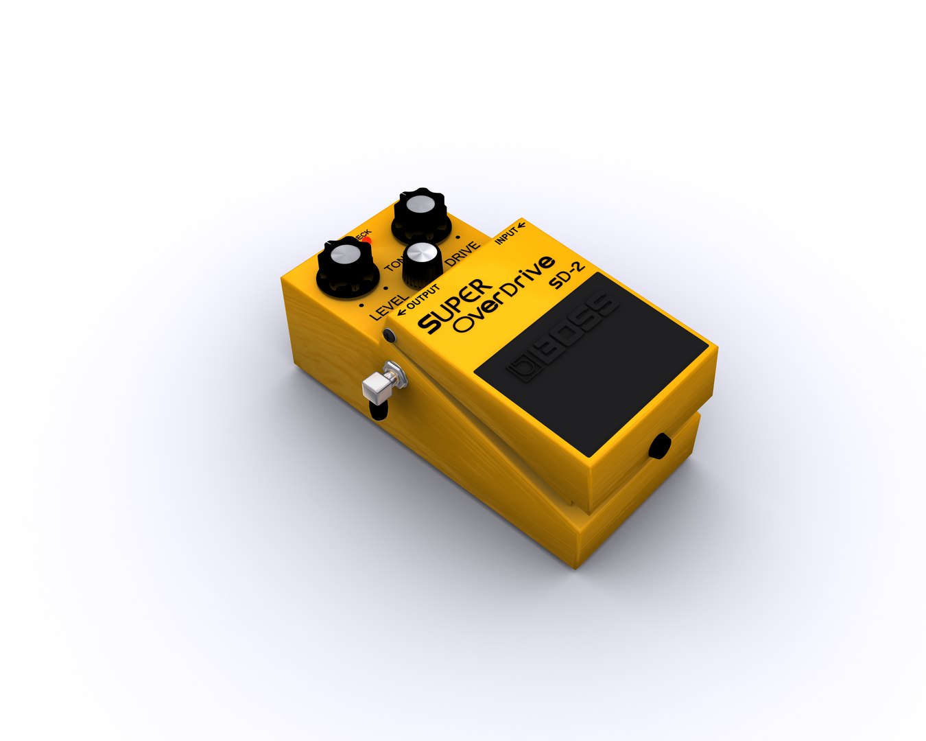 Stompbox Pedal Board 3D Model - TurboSquid 2228713