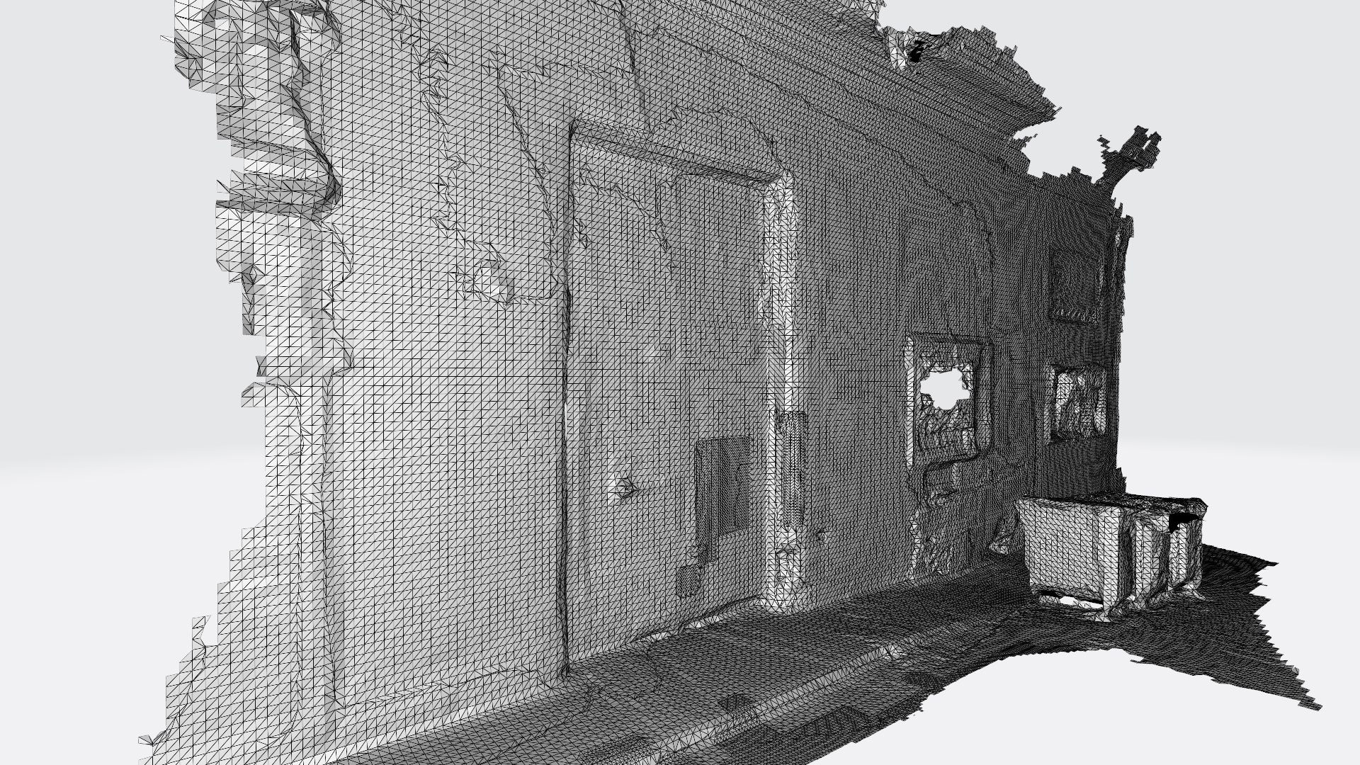 3D Old Havana Facade Model - TurboSquid 1968389