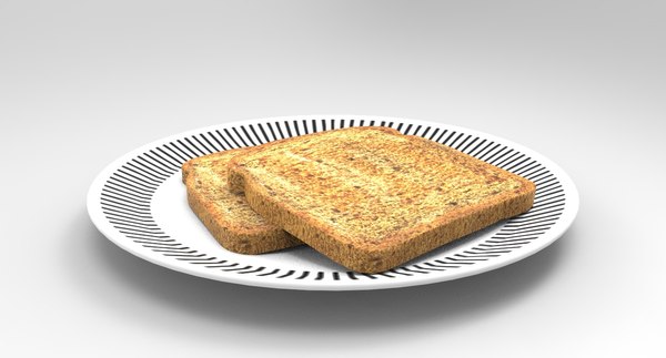 modelo 3d tostadas - TurboSquid 1521343