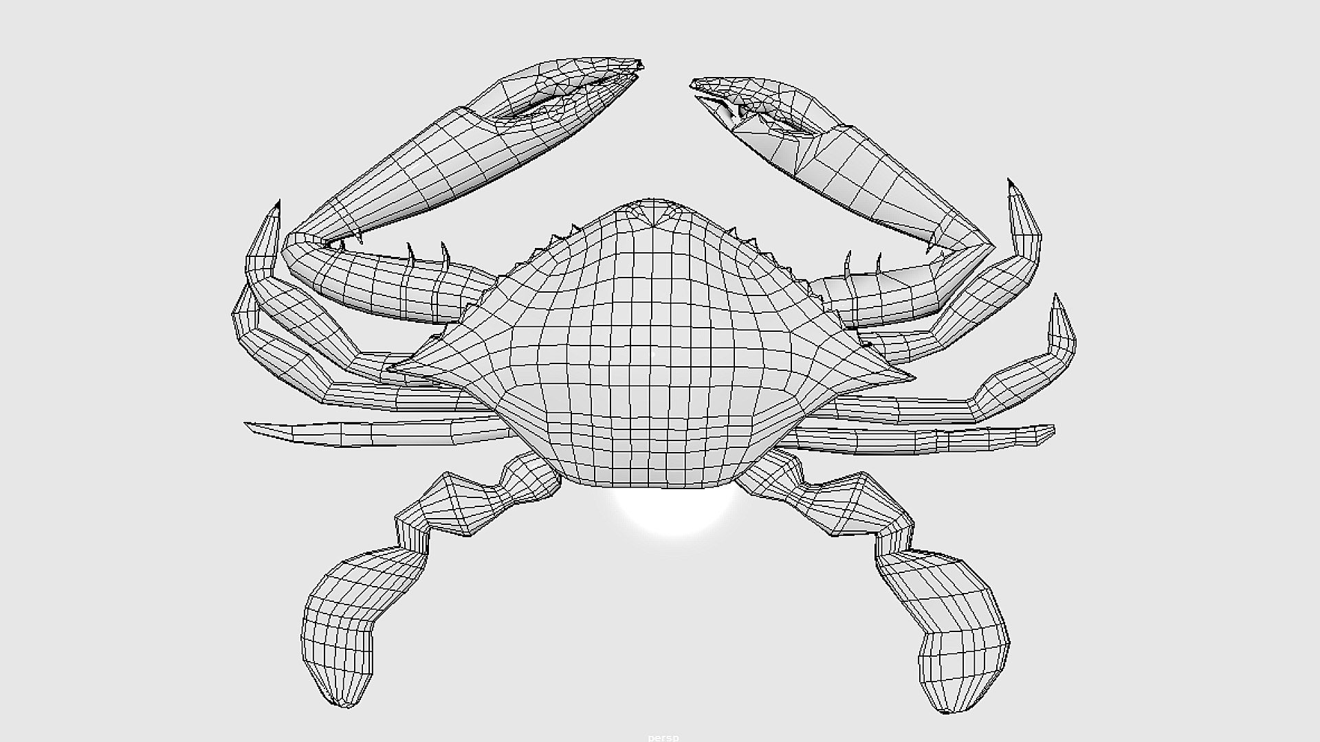 Crab 3D Model - TurboSquid 1303465
